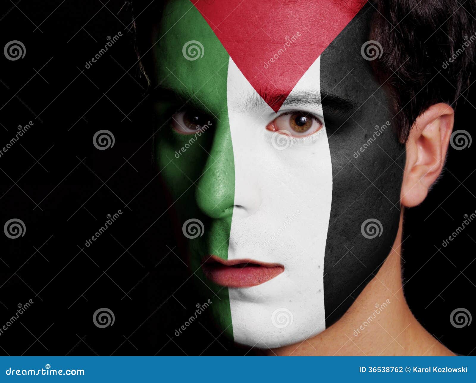 Flag of Palestine stock photo. Image of nationalistic - 36538762