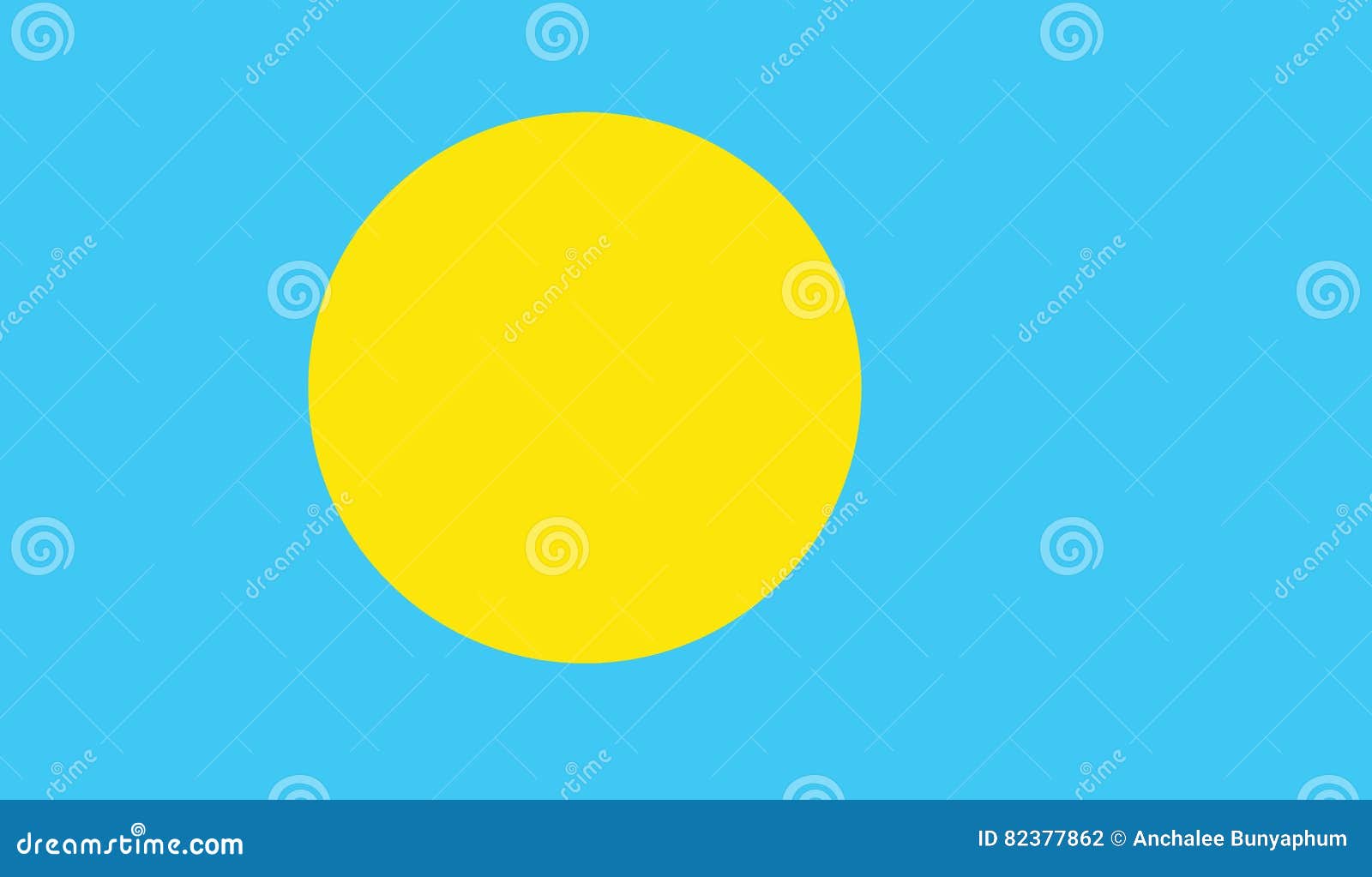 Flag of Palu Icon Illustration Stock Illustration - Illustration of ...