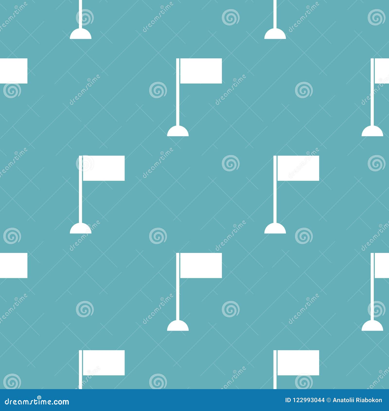 Flag pattern seamless blue stock illustration. Illustration of ...