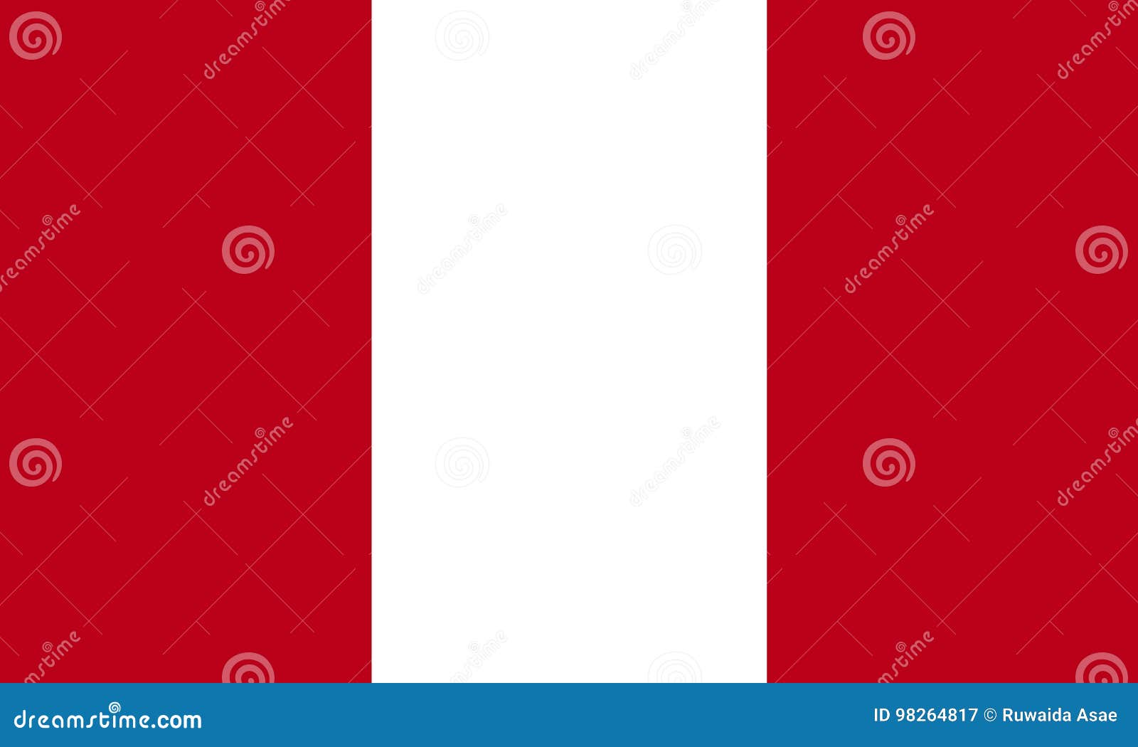 Flag of Peru stock vector. Illustration of perusymbol - 98264817
