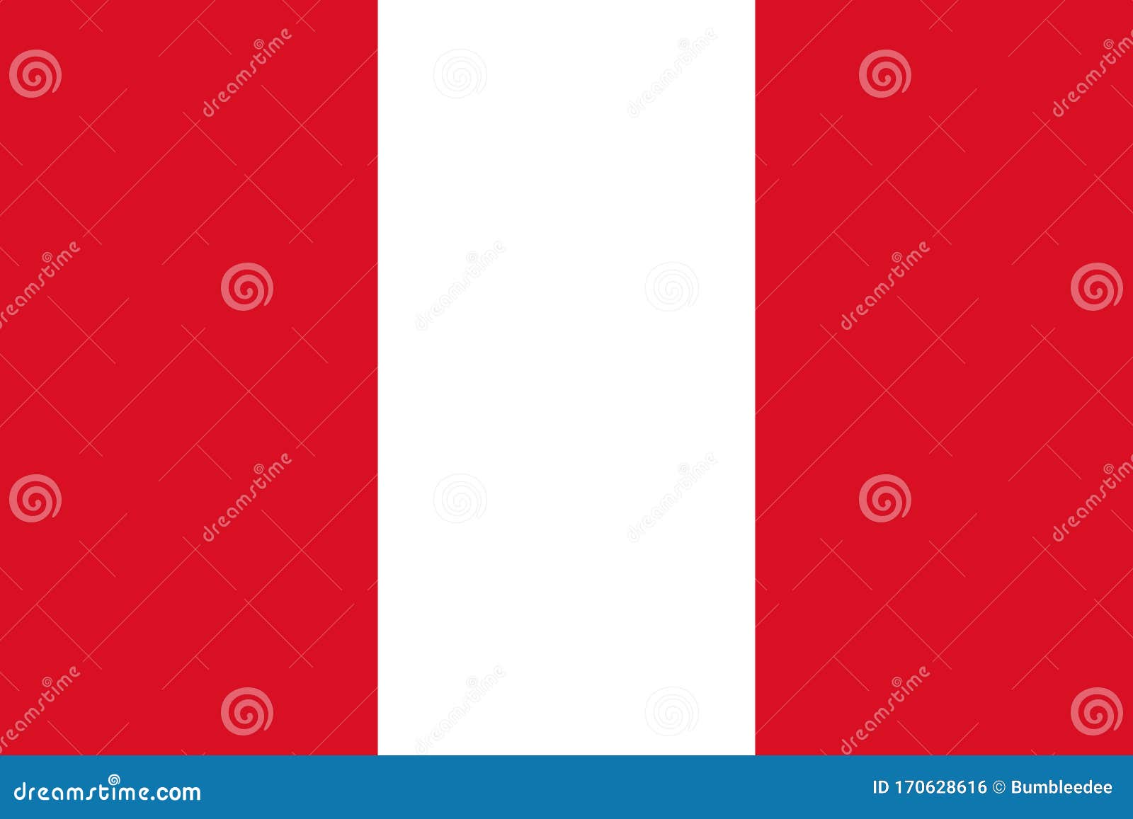 Flag of Peru. Variant Flag of Peru Stock Illustration - Illustration of ...