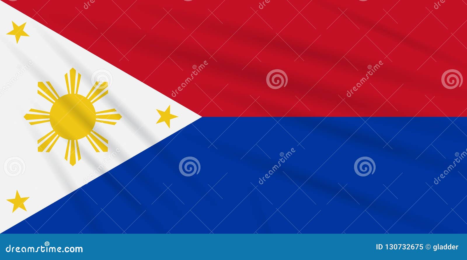 Flag Of Philippines Icon Royalty-Free Cartoon | CartoonDealer.com ...