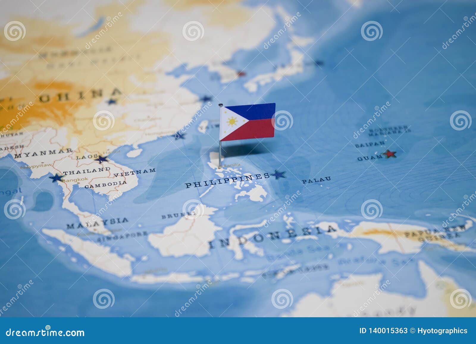 Philippines Location In The World