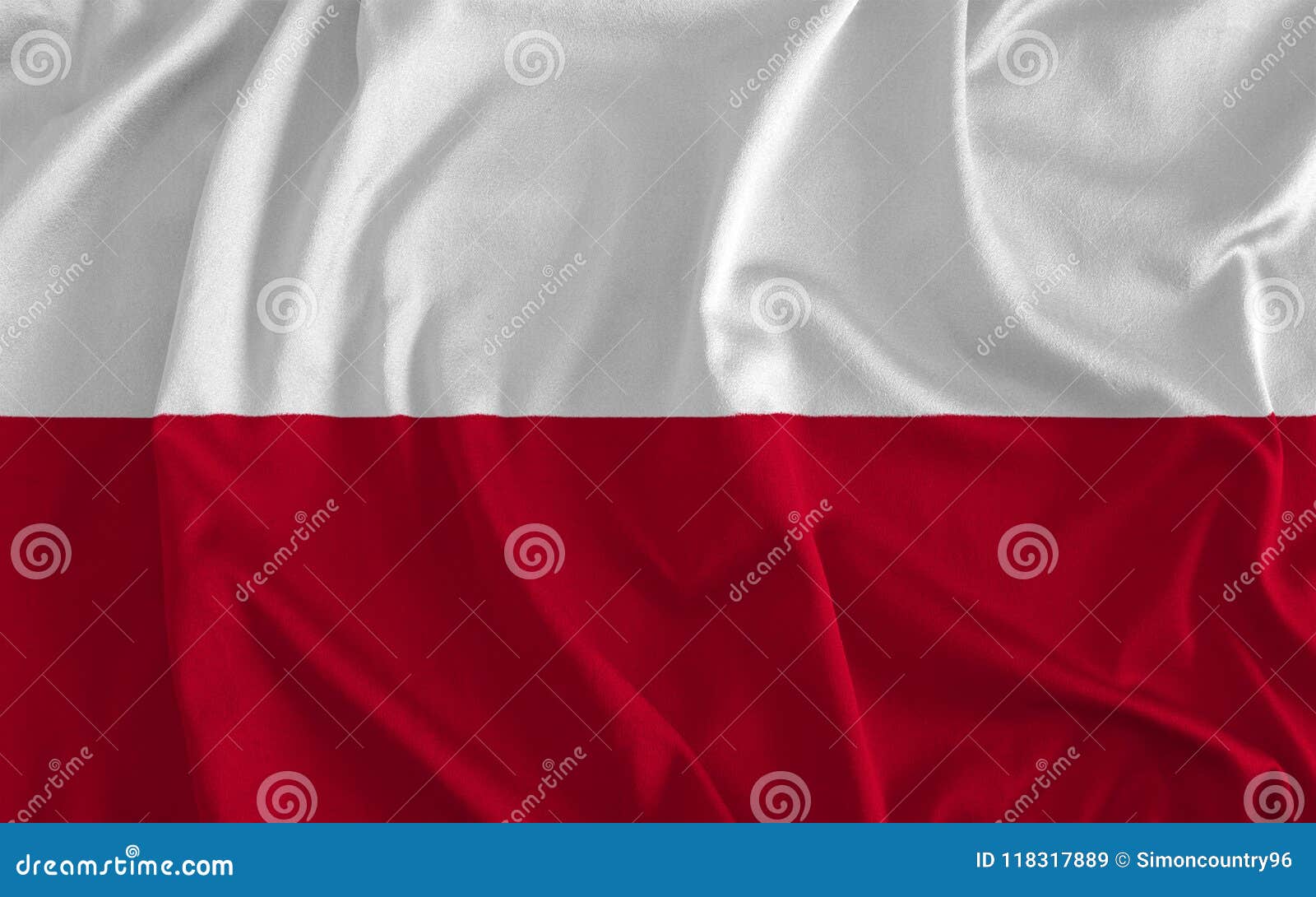 Flag of Poland Background stock illustration. Illustration of nation ...