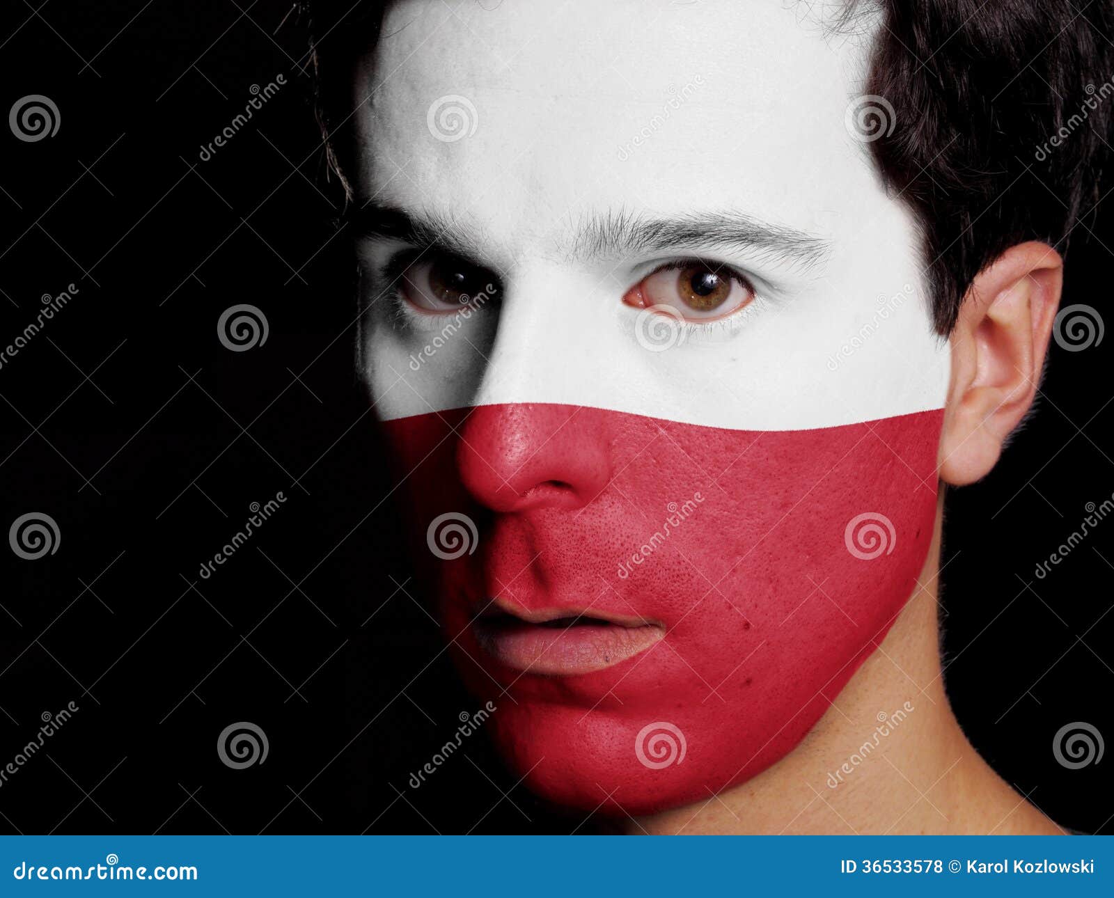 Flag of Poland stock photo. Image of face, color, horizontal - 36533578