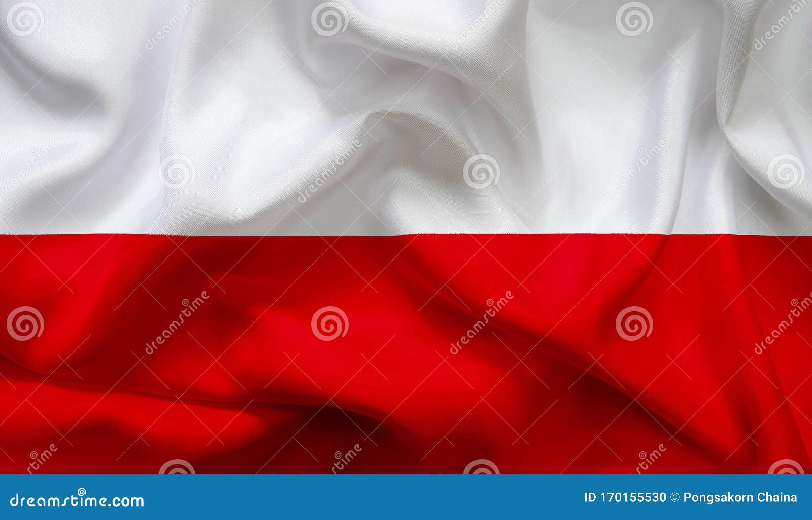 Flag of Poland Texture Background Stock Illustration - Illustration of ...