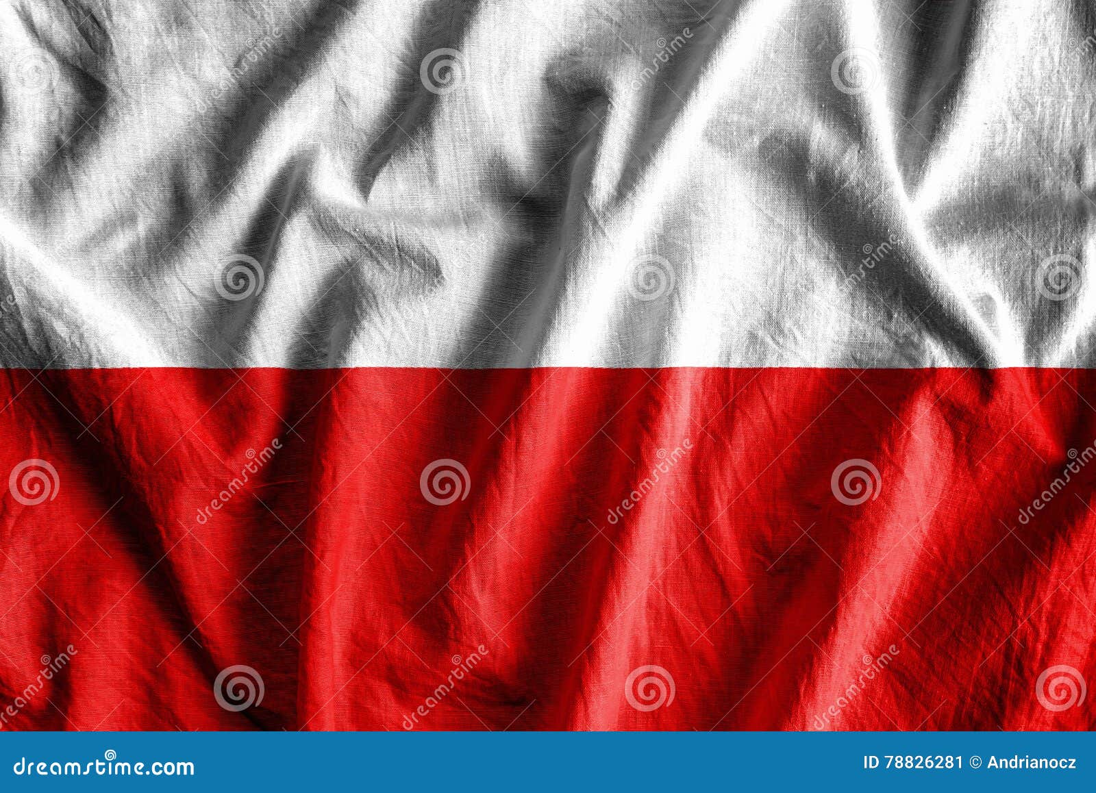 Flag of Poland stock image. Image of wind, country, geographical - 78826281