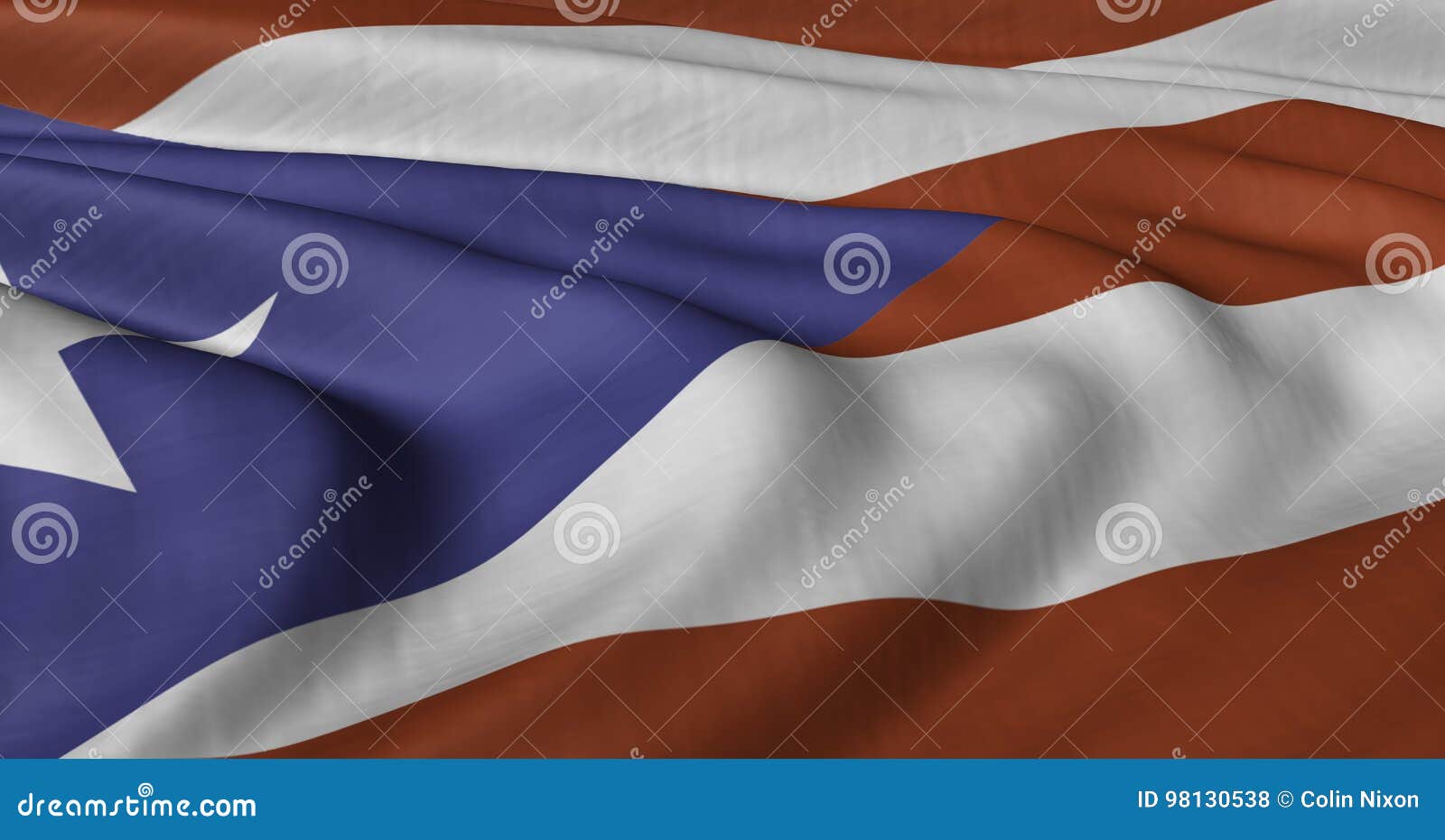 Vertical Puerto Rico Flag In Shield Shape, Four 3d And Simple Versions ...