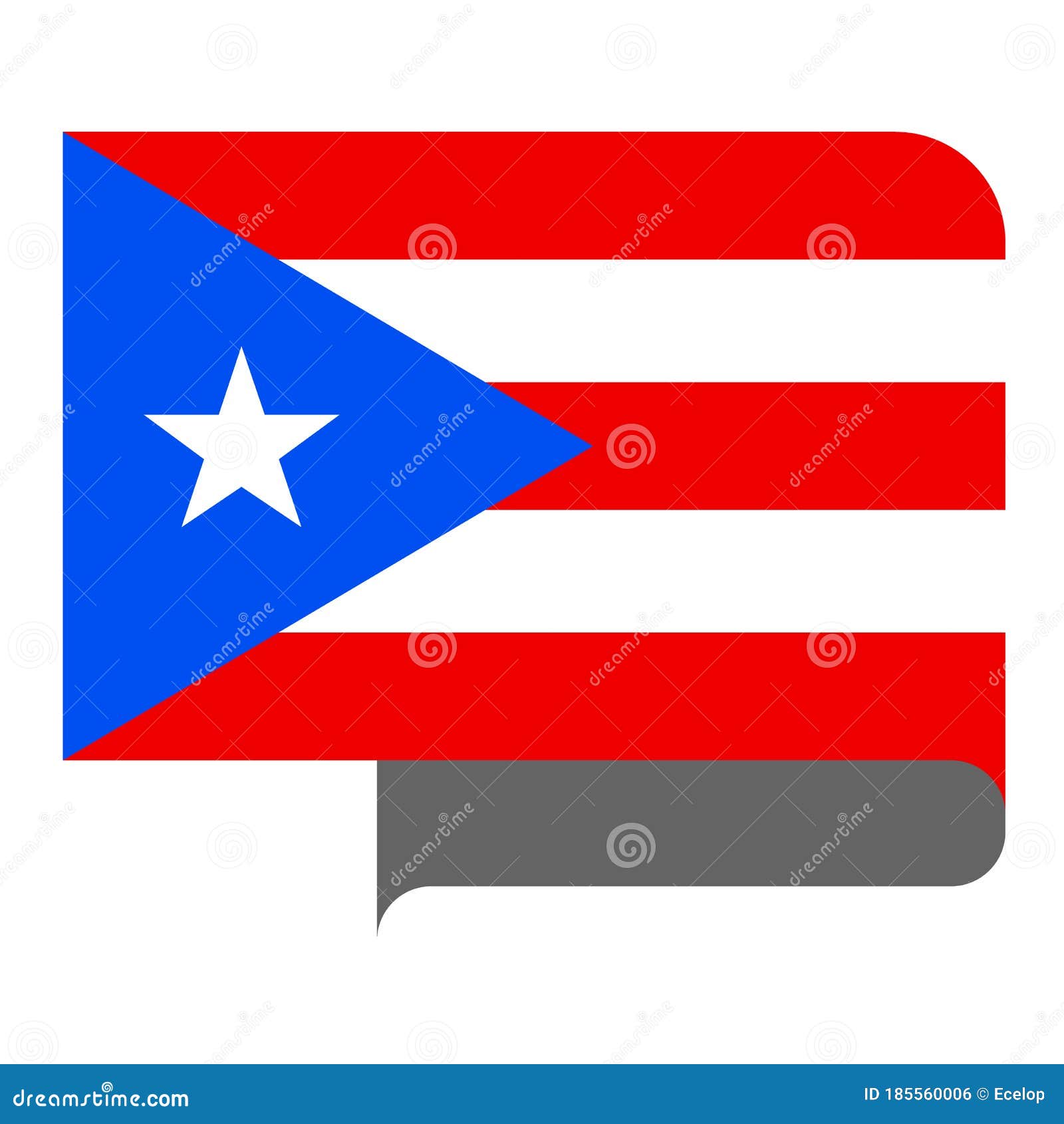 Flag Horizontal Shape, Pointer for World Map Stock Vector ...