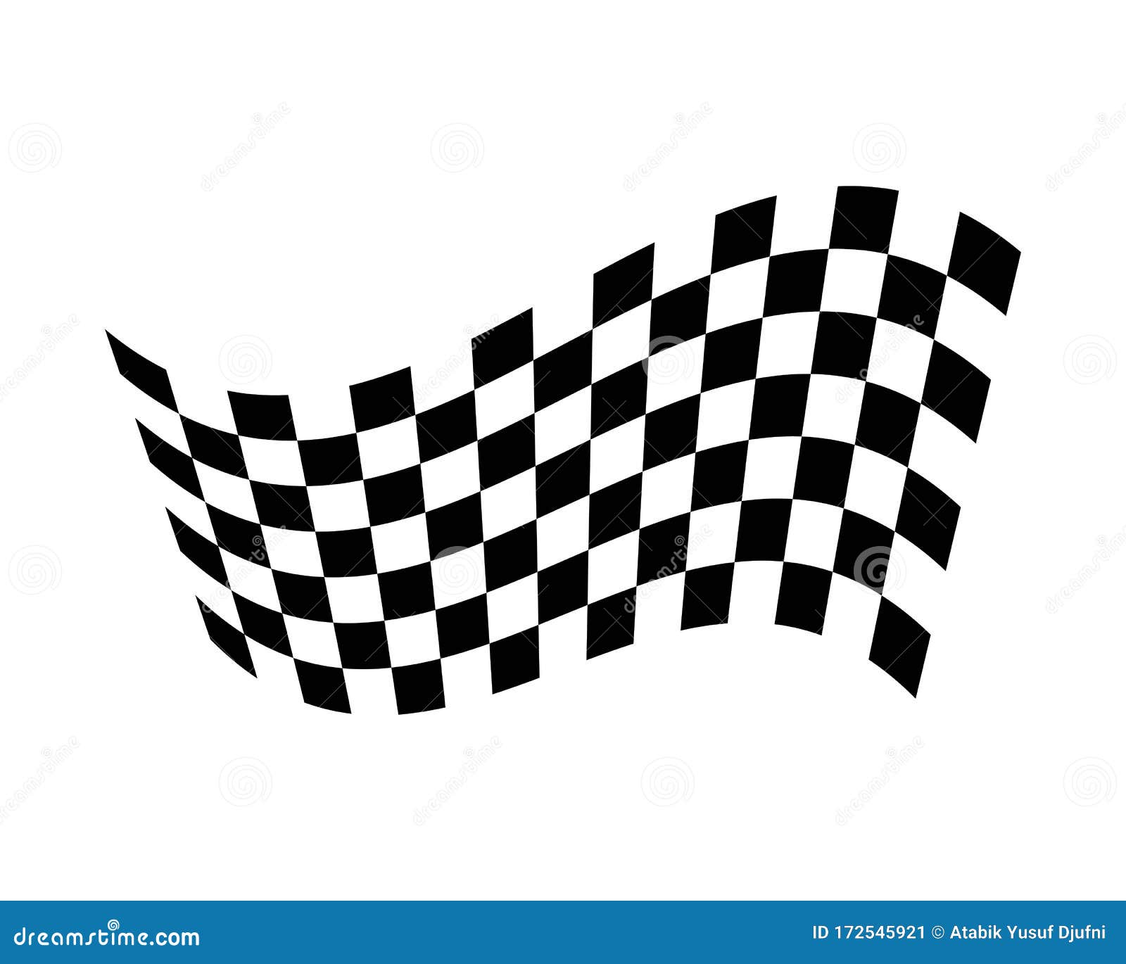 Flag race vector icon stock vector. Illustration of sport - 172545921