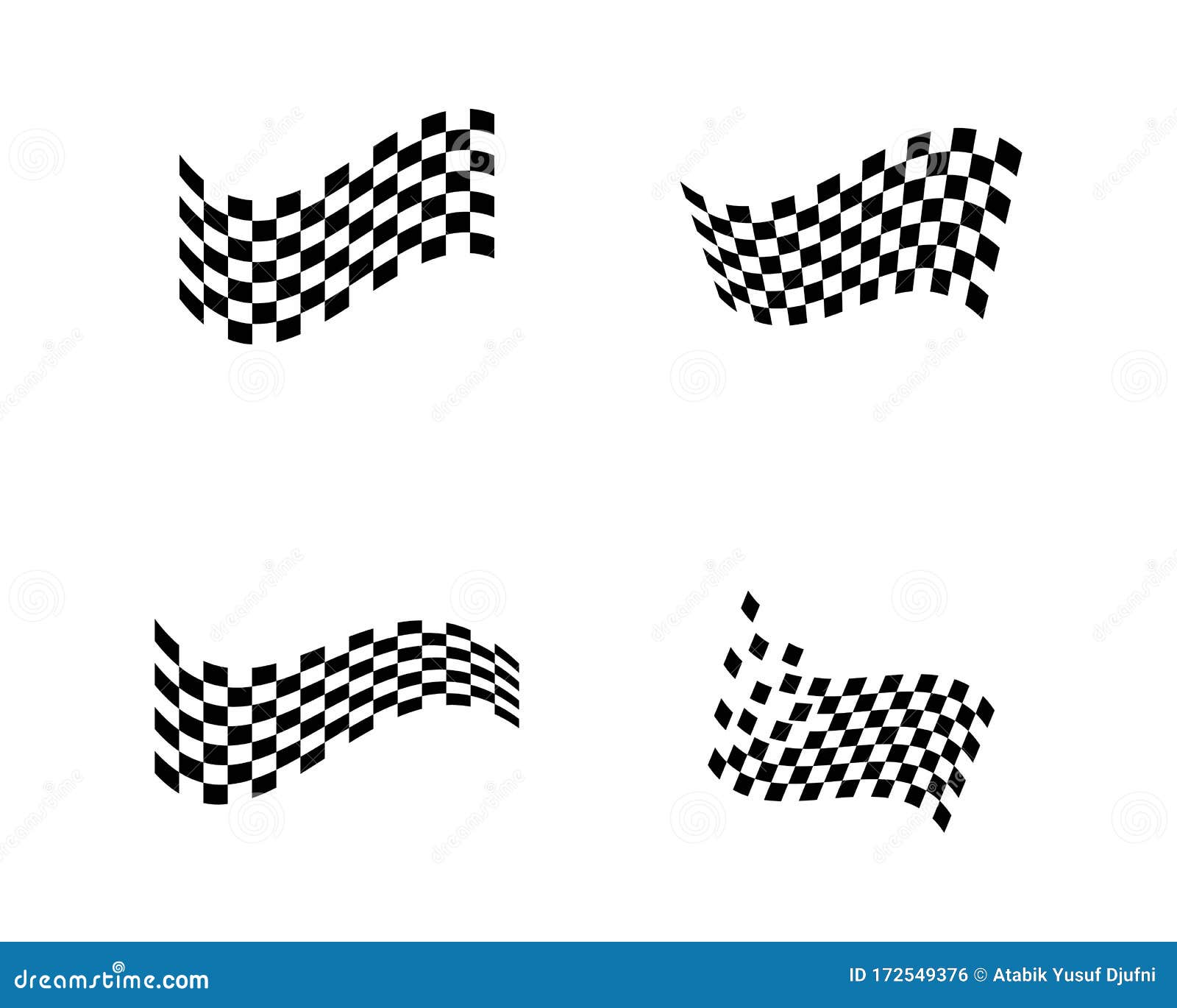 Flag race vector icon stock vector. Illustration of icon - 172549376