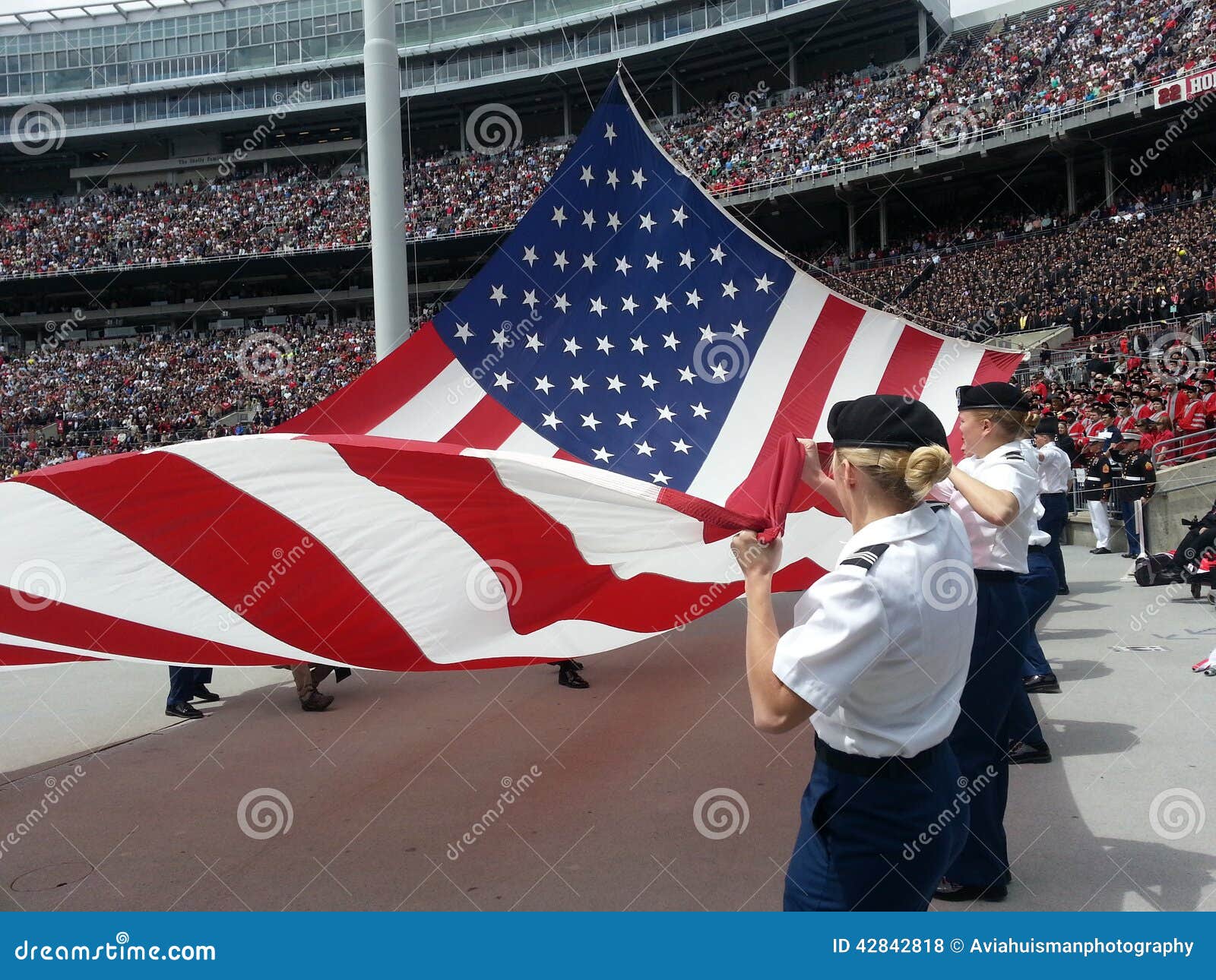 Flag Raising Ceremony editorial stock photo. Image of navy - 42842818