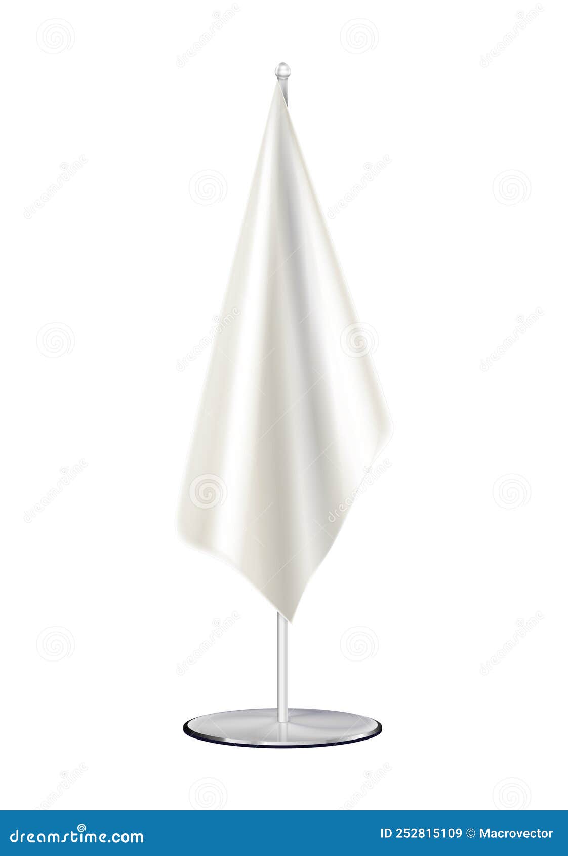 Flag Realistic Illustration Stock Vector - Illustration of promo ...