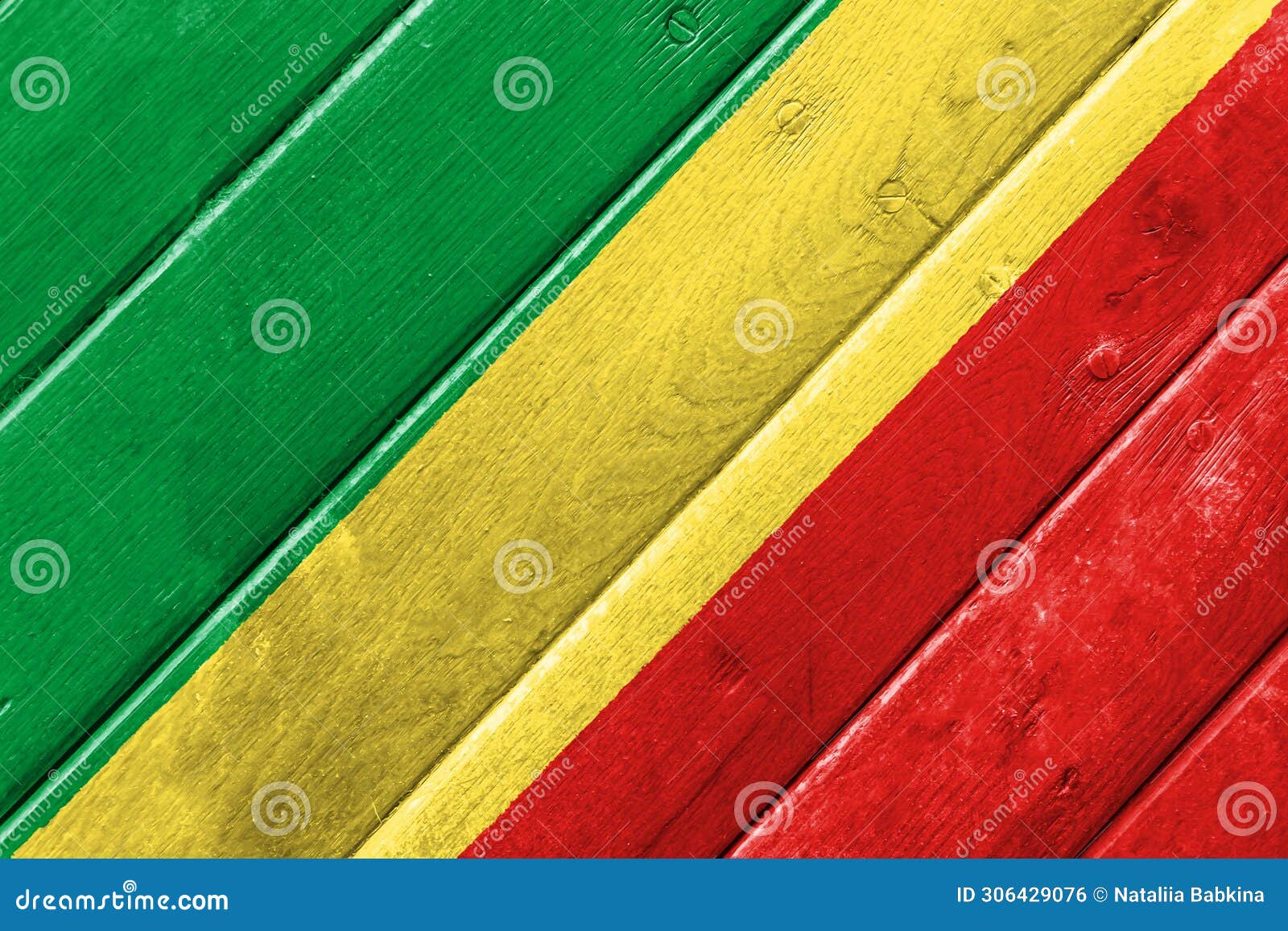 Flag of Republic of Congo on a Textured Background. Concept Collage ...
