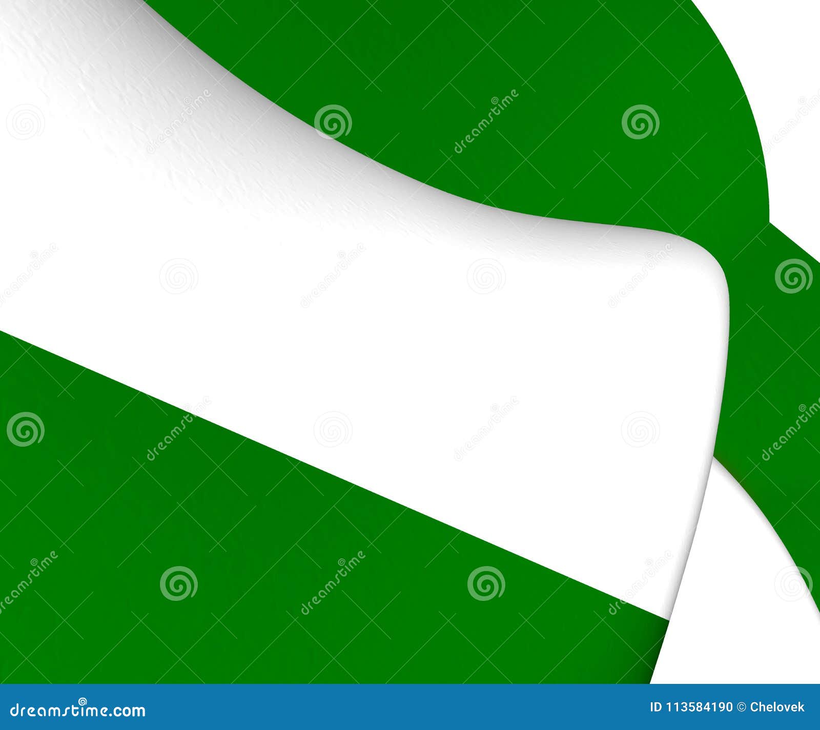Flag of Rotterdam, Netherlands. Stock Illustration - Illustration of ...