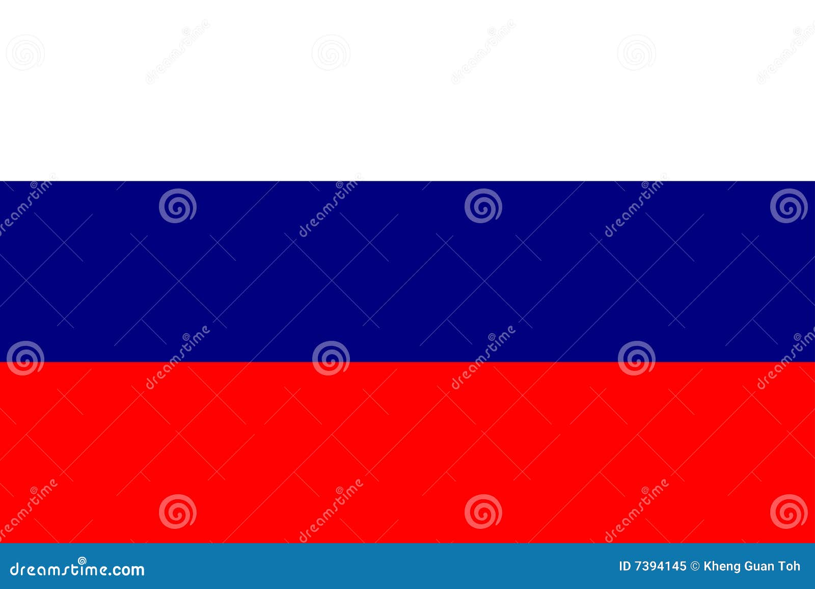 Flag of Russia stock vector. Illustration of design, symbol - 7394145