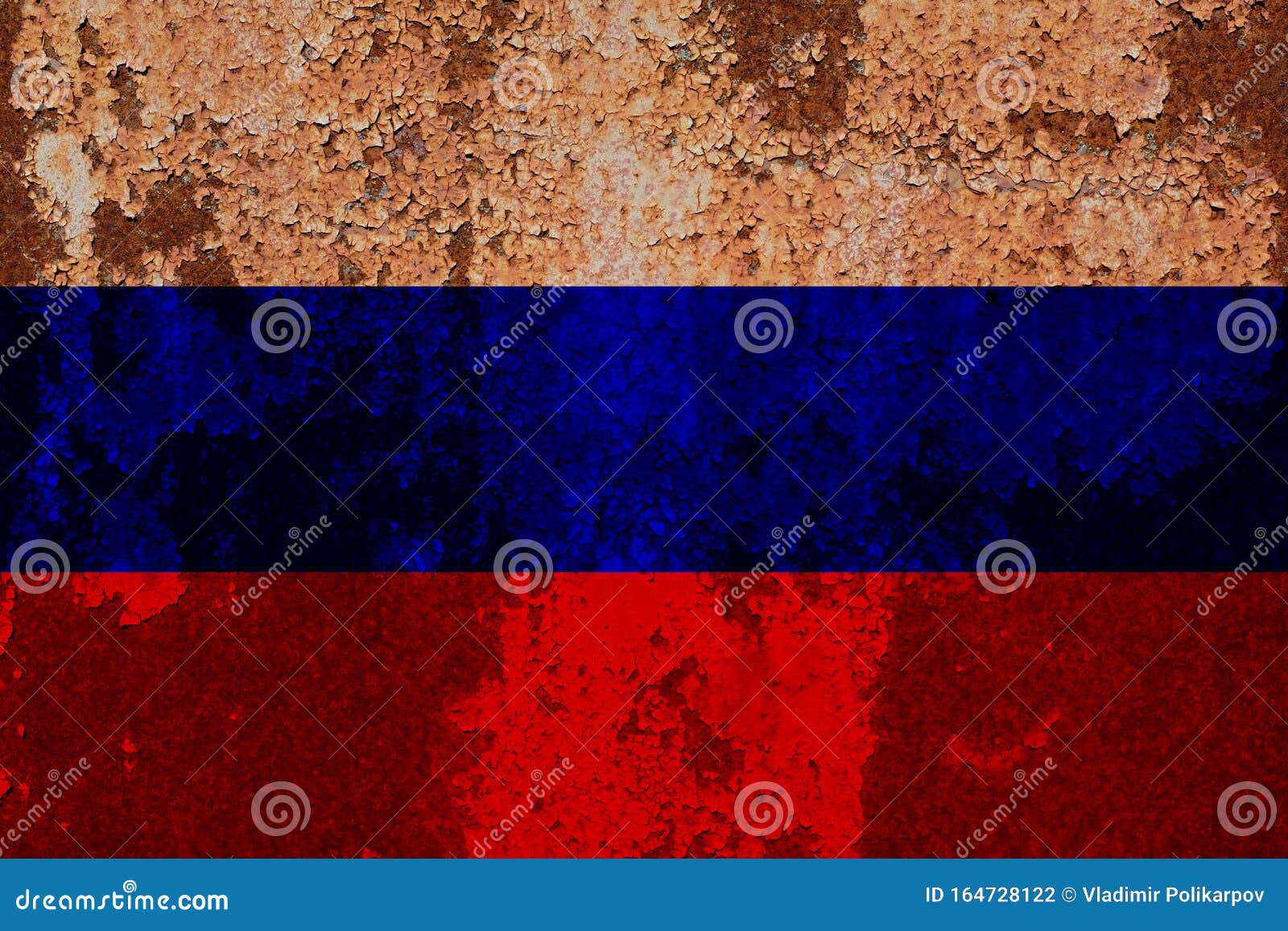 Flag of Russia with Texture. Template for Design Stock Photo - Image of ...