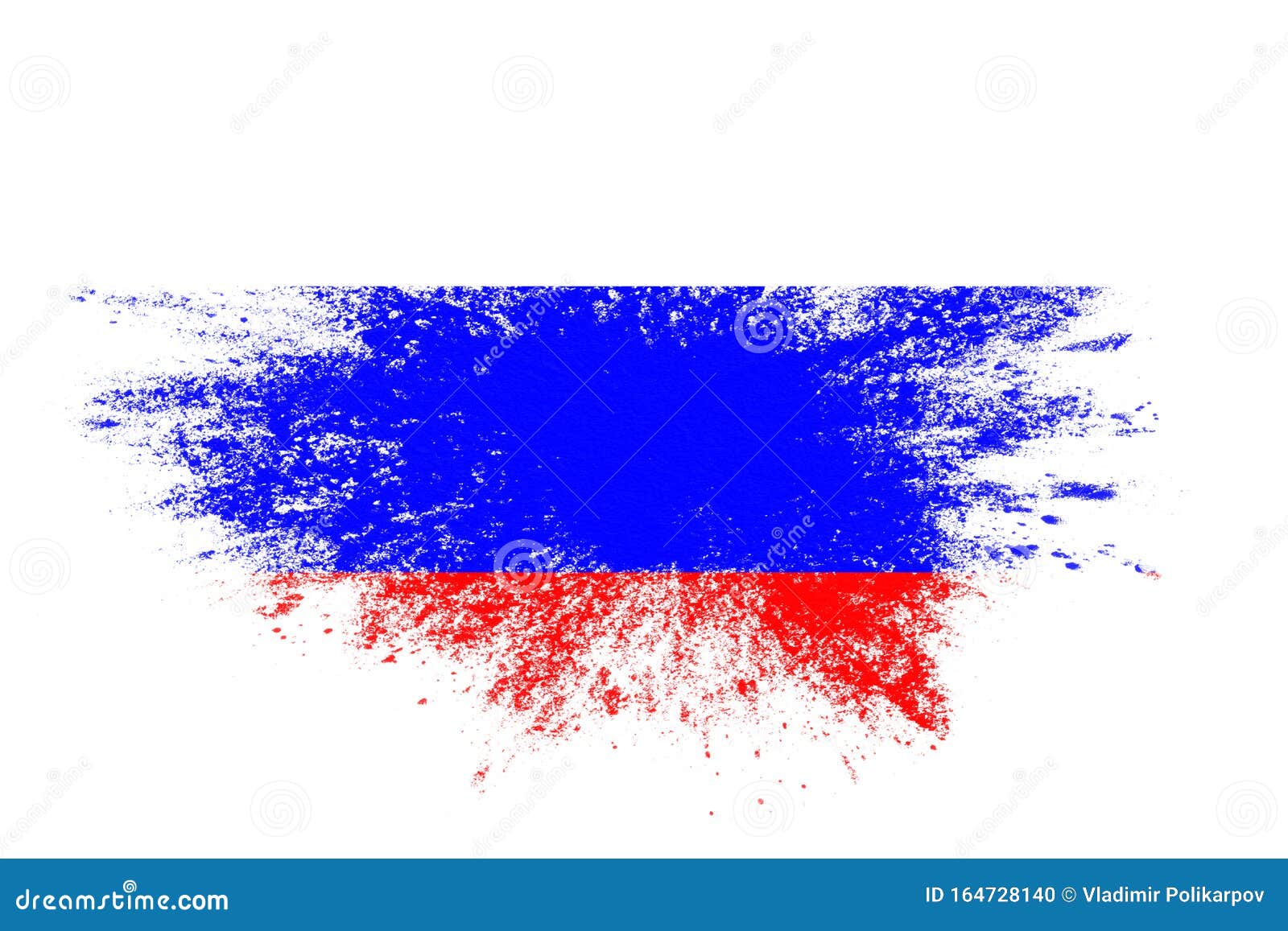 Flag of Russia with Texture. Template for Design Stock Photo - Image of ...