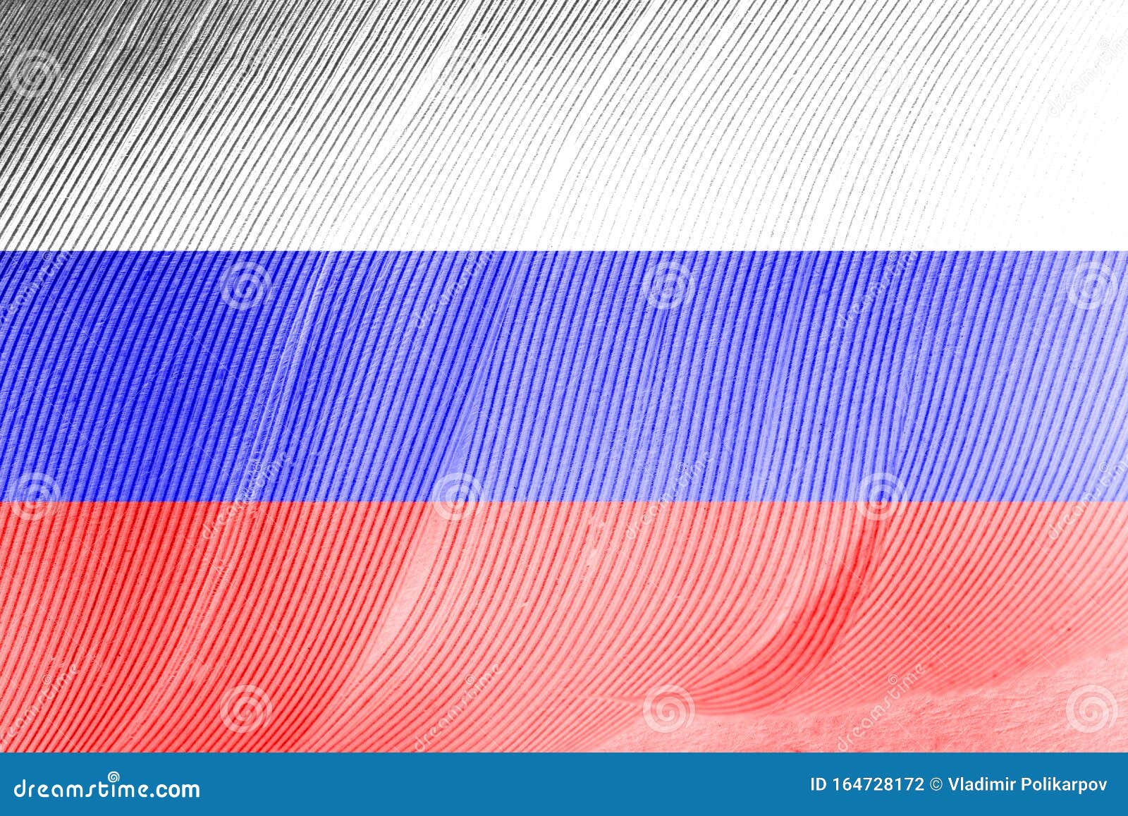 Flag of Russia with Texture. Template for Design Stock Photo - Image of ...