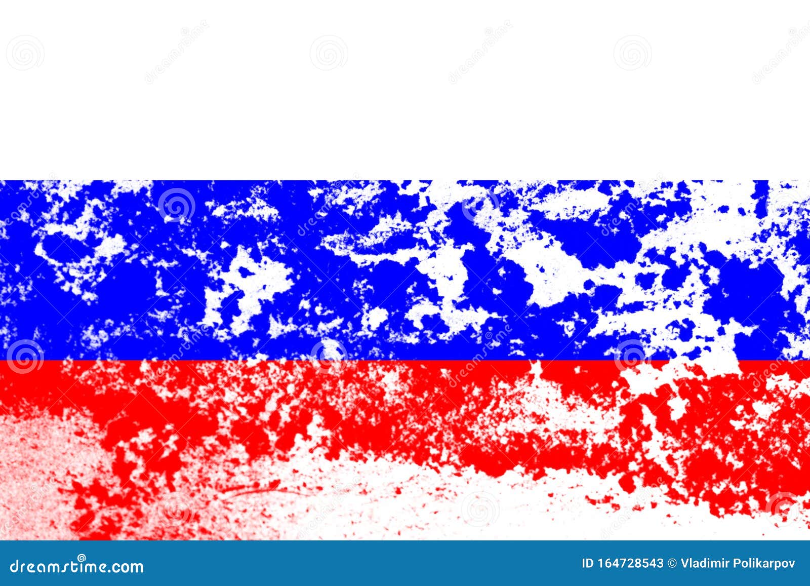 Flag of Russia with Texture. Template for Design Stock Image - Image of ...