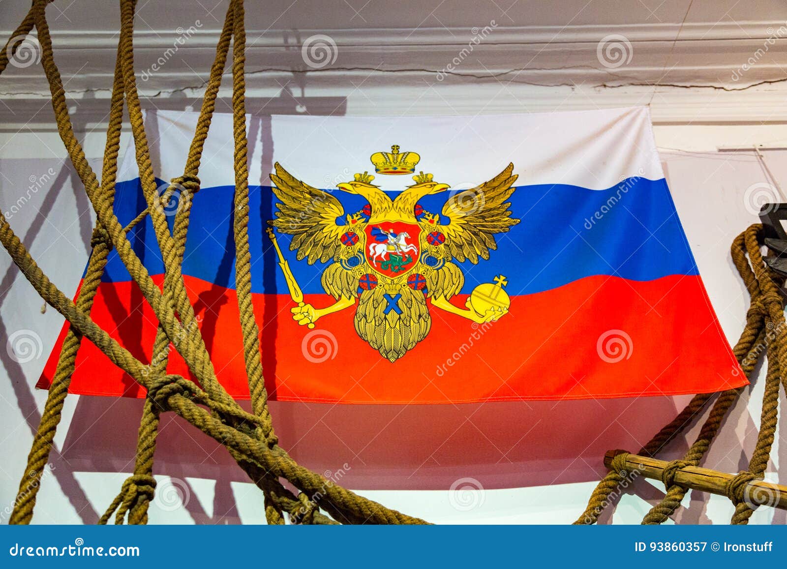 Flag of the Russian Federation Stock Image - Image of striped, russian ...