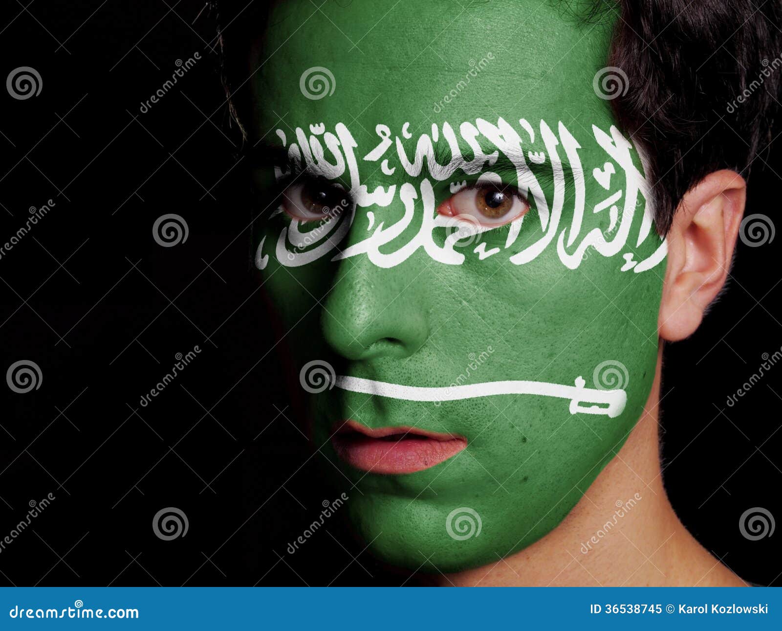 Flag of Saudi Arabia stock image. Image of asian, culture - 36538745