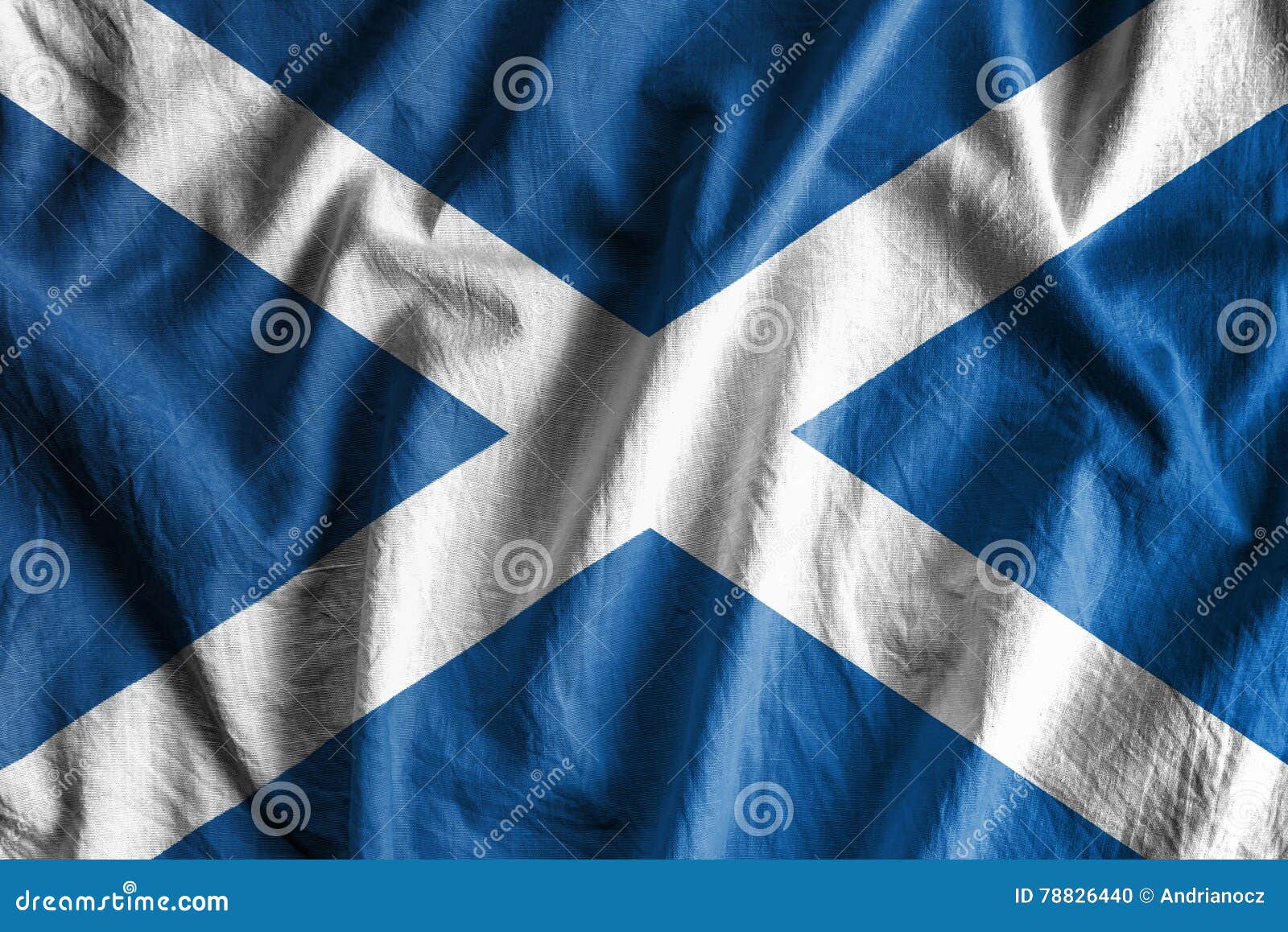 Flag of Scotland stock photo. Image of emblem, territory - 78826440