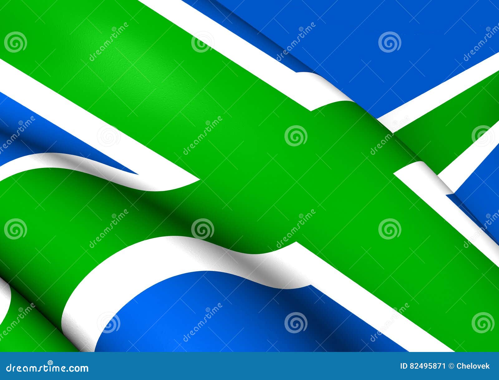 Flag of Scottish Highlands stock illustration. Illustration of scots ...