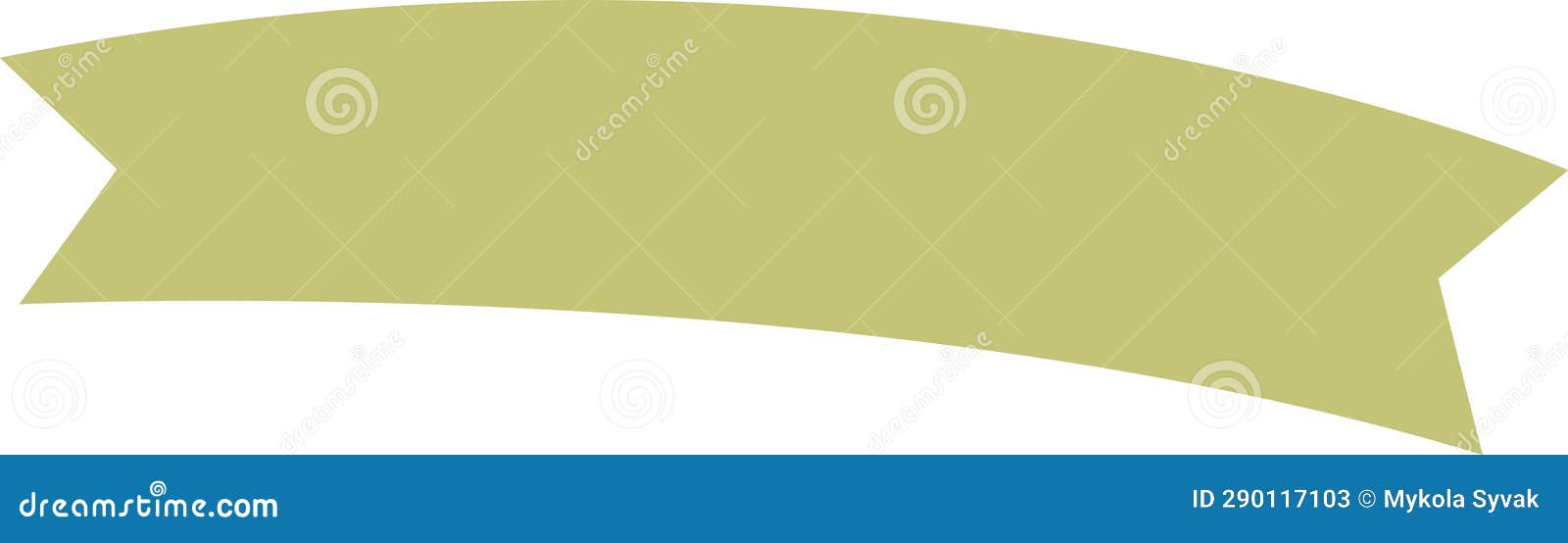 Flag Shape Banner stock illustration. Illustration of element - 290117103