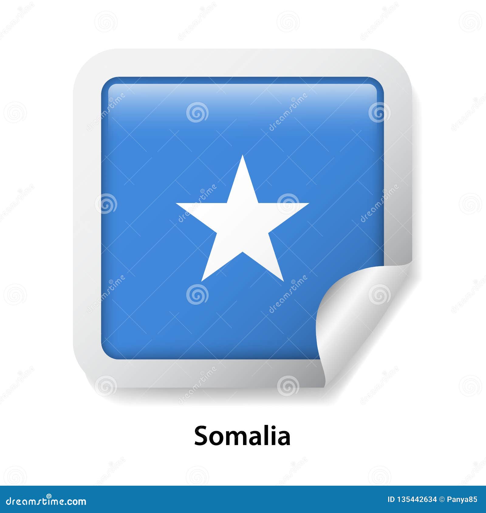 Somalia Round Logo. Cartoon Vector | CartoonDealer.com #176423011