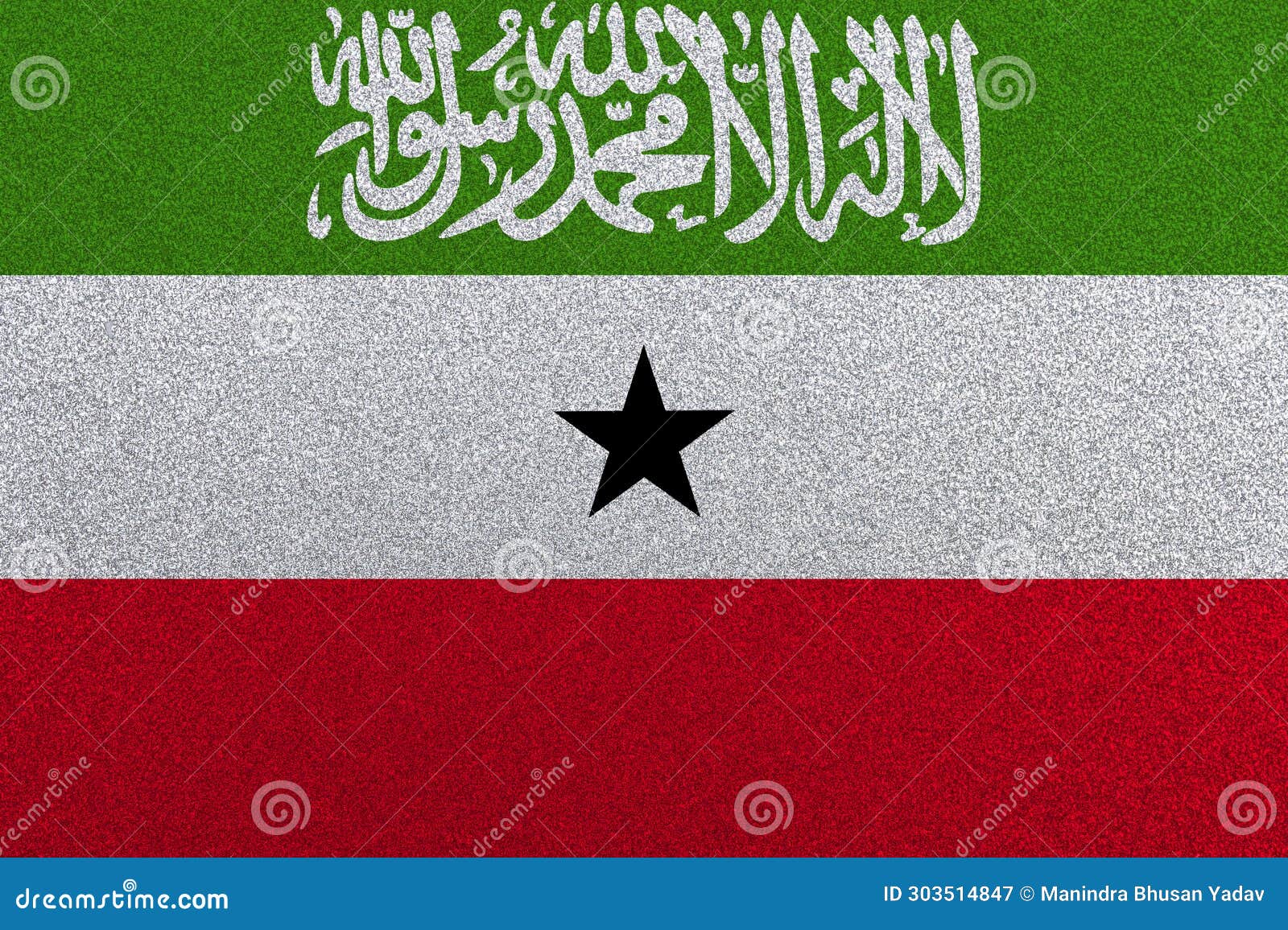 Somaliland National Country Flag Official Sign Symbol Illustration ...