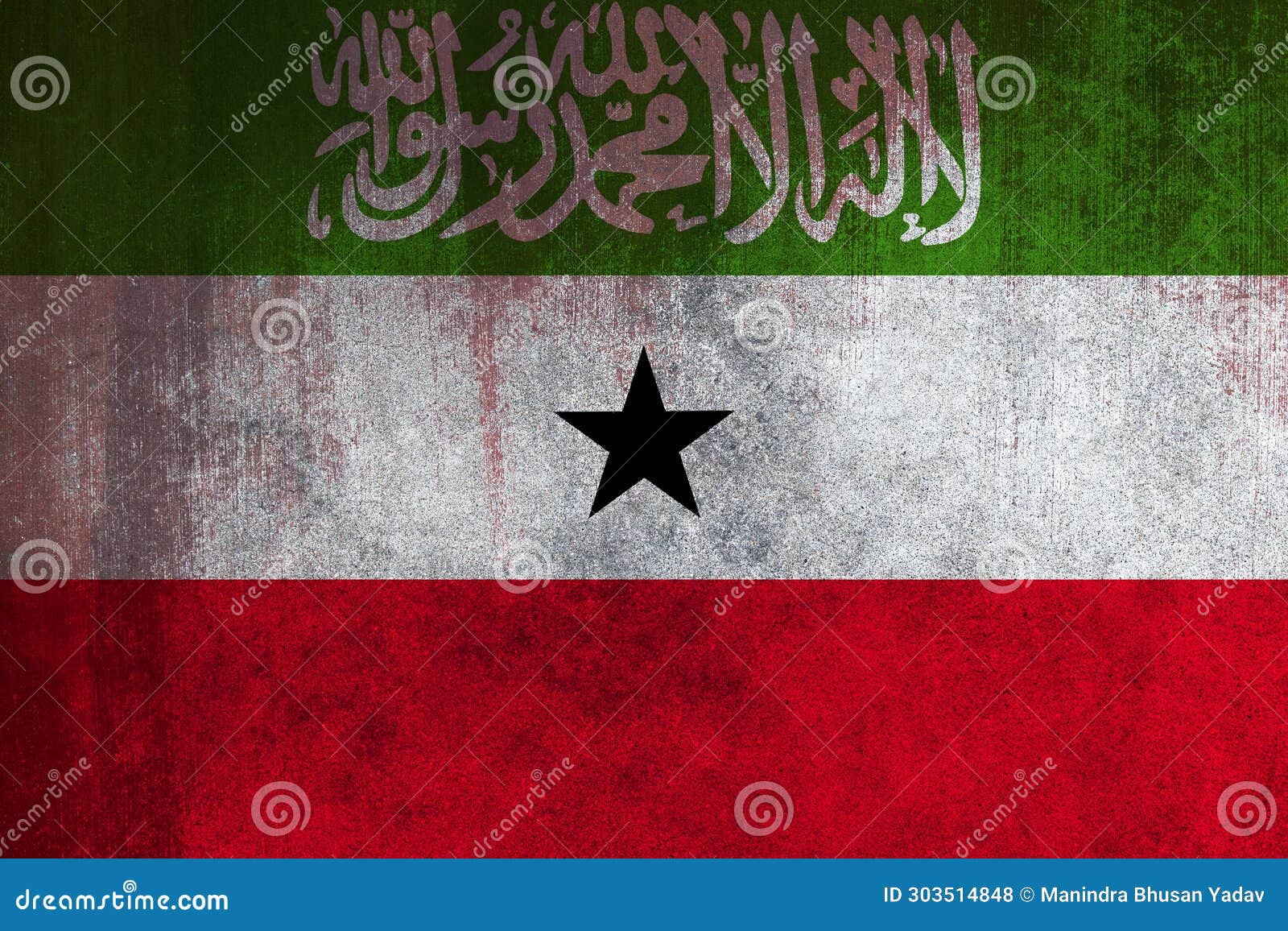 Somaliland National Country Flag Official Sign Symbol Illustration ...
