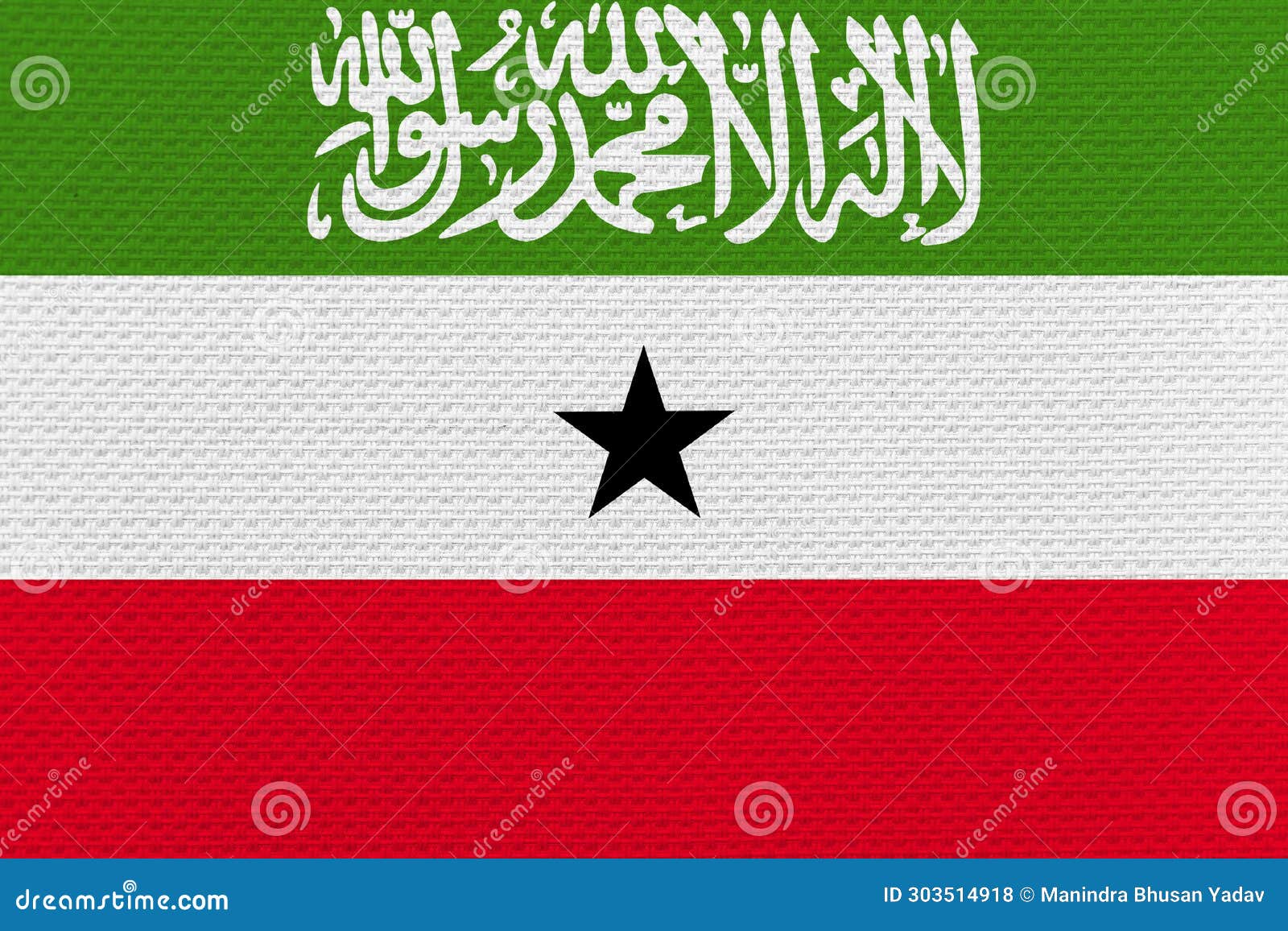 Somaliland National Country Flag Official Sign Symbol Illustration ...