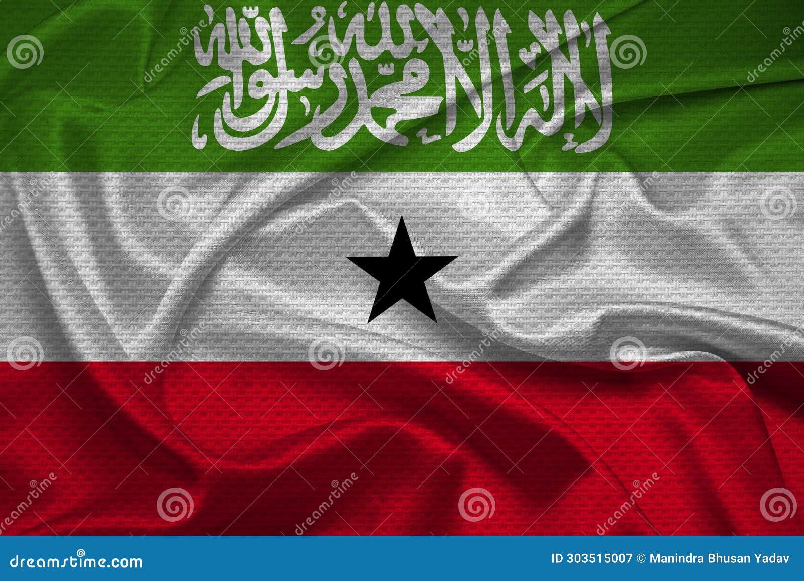 Somaliland National Country Flag Official Sign Symbol Illustration ...