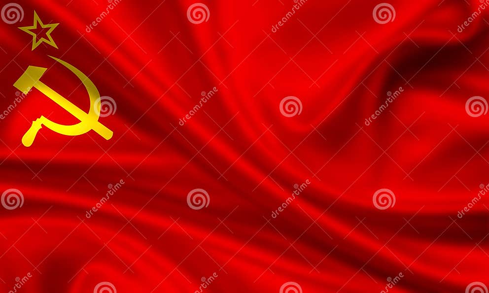 Flag of the soviet union stock photo. Image of state - 15423618