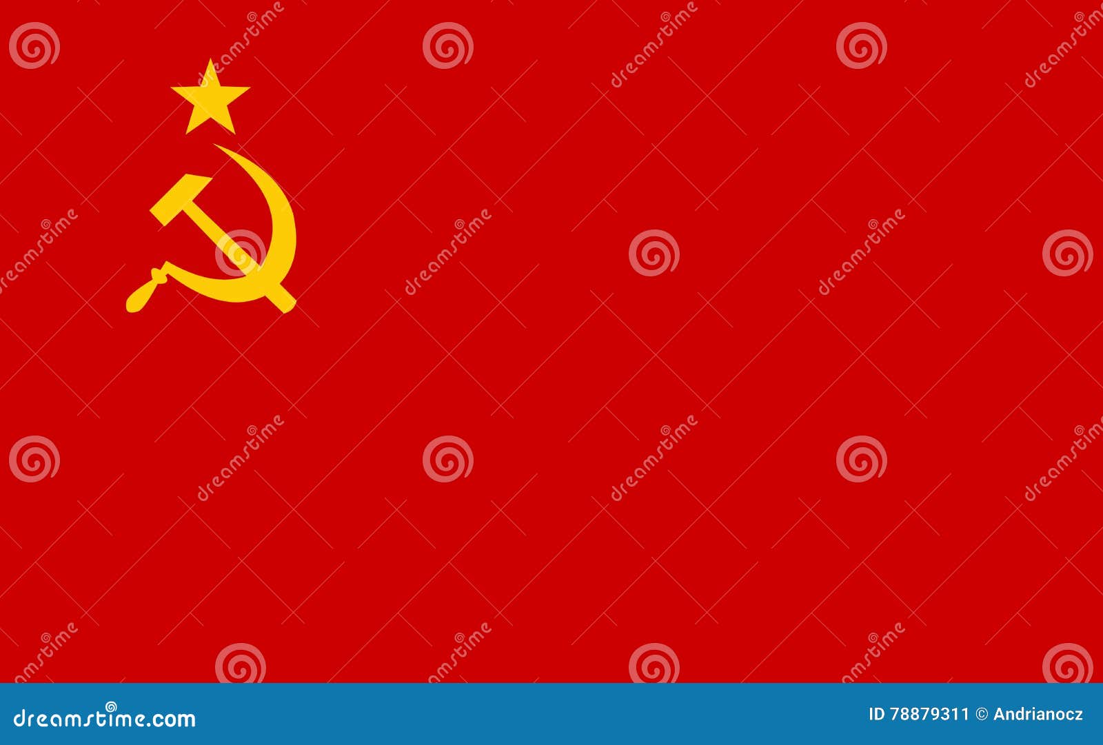 Flag of Soviet Union (SSSR) Stock Vector - Illustration of symbol ...