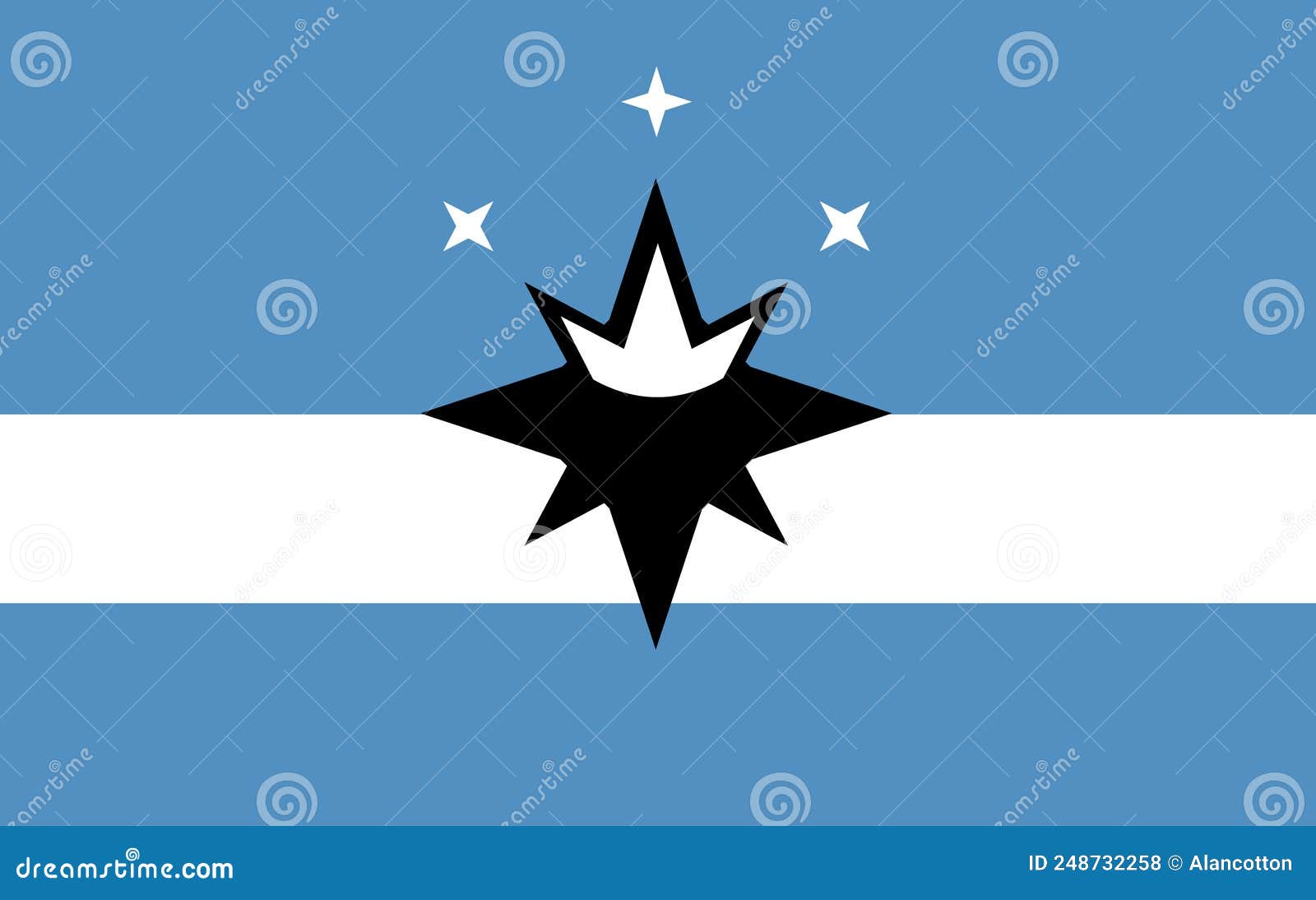 Springfield, Missouri - Cityscape With White Abstract Line Corner Curve ...