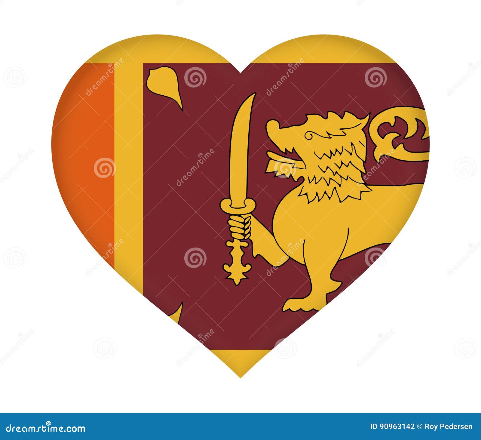 Sri Lanka Heart Shape Flag. Love Sri Lanka. Visit Sri Lanka. South Asia ...