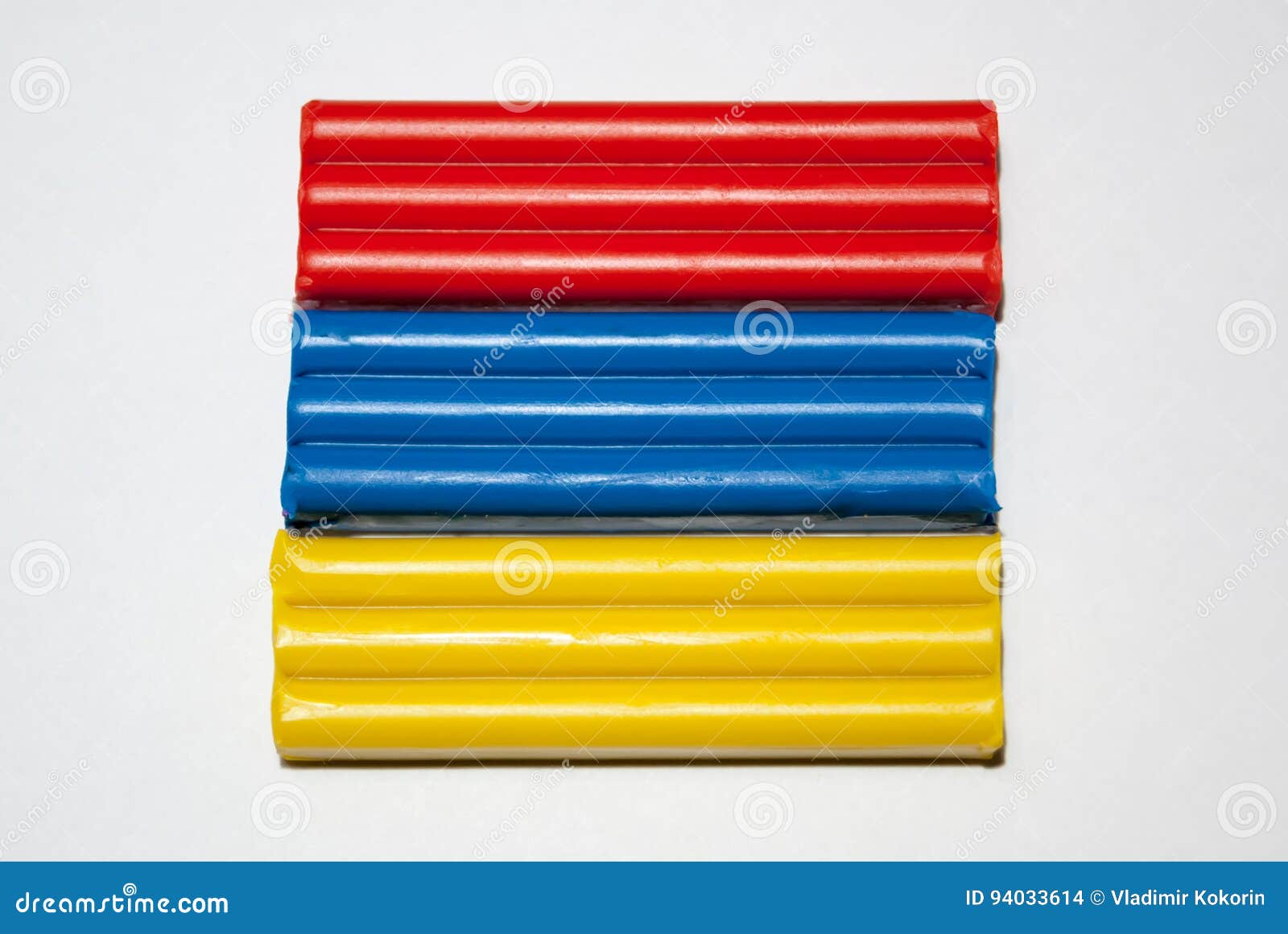 The Flag of the State of the Clay. Stock Photo - Image of craft, hobby ...