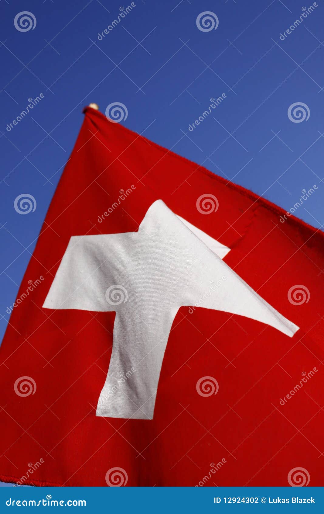 Flag of Switzerland stock photo. Image of equilateral - 12924302