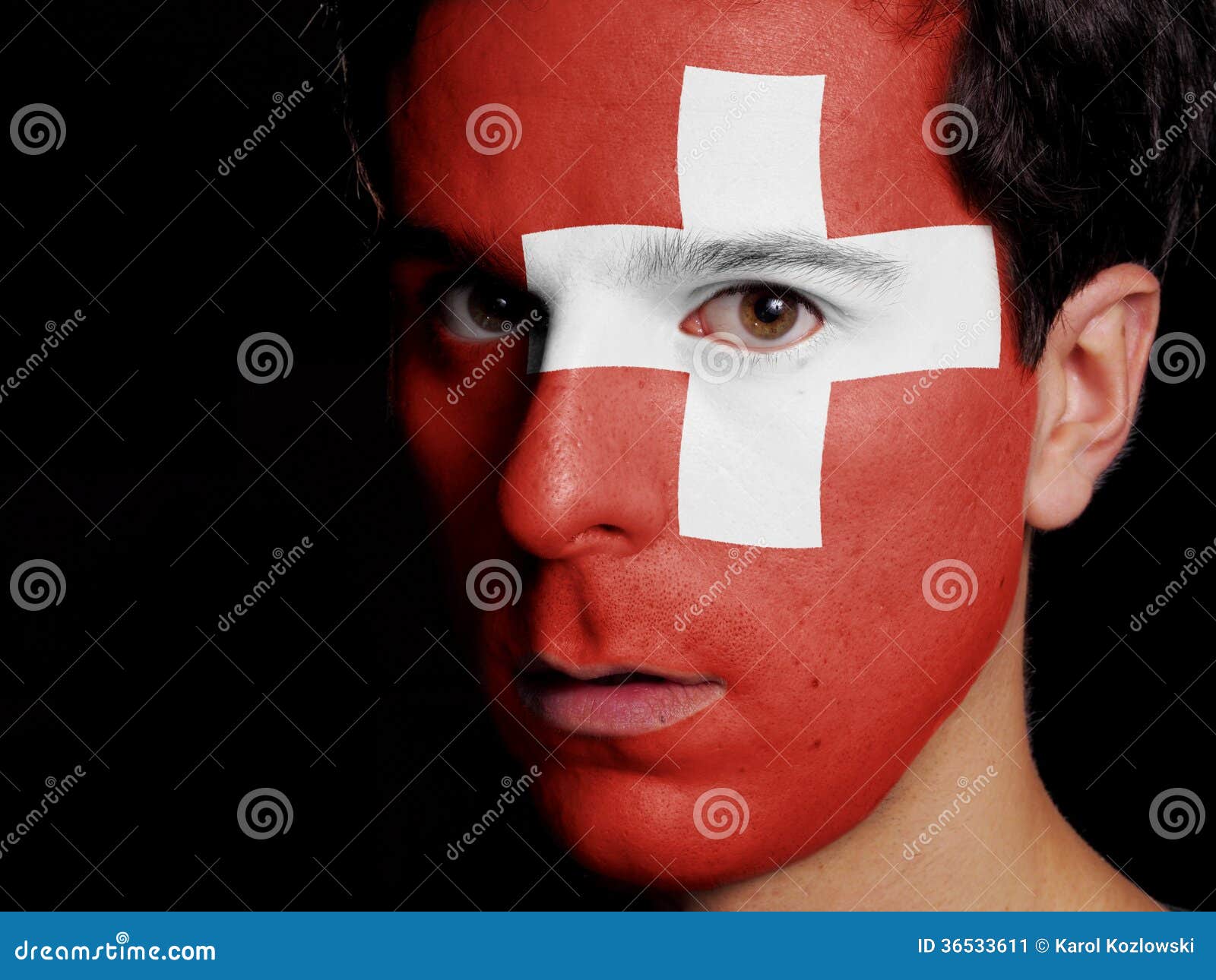 Flag of Switzerland stock image. Image of nation, european - 36533611