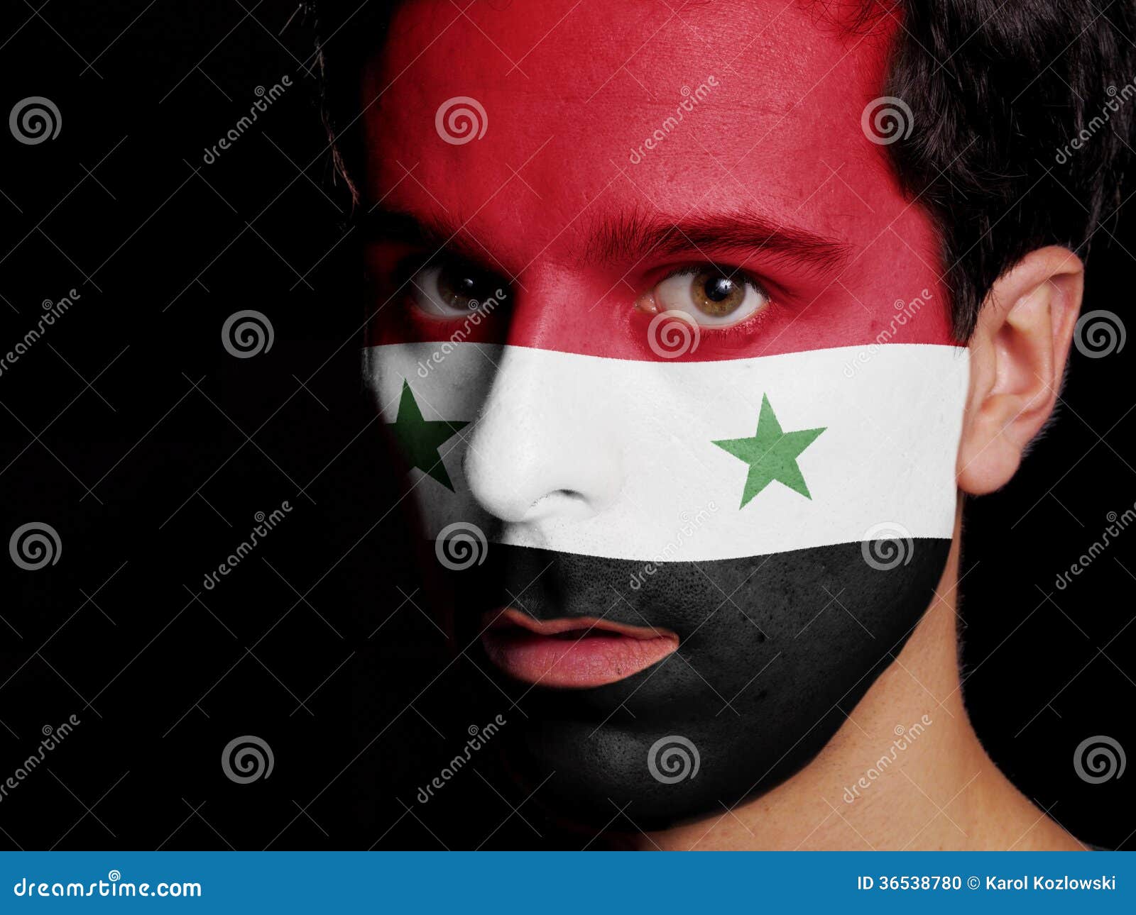 Flag of Syria stock photo. Image of nationalistic, black - 36538780