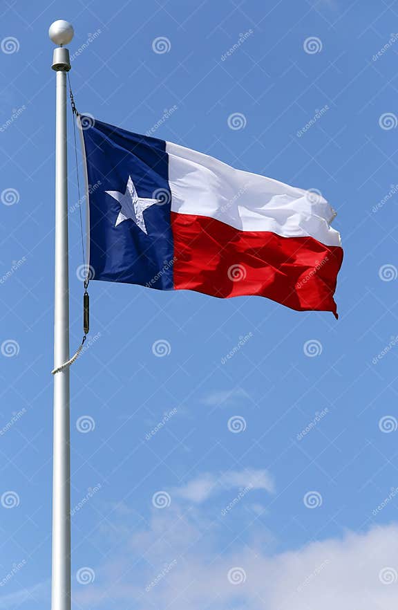 Flag of Texas stock photo. Image of wind, southwestern - 40946948