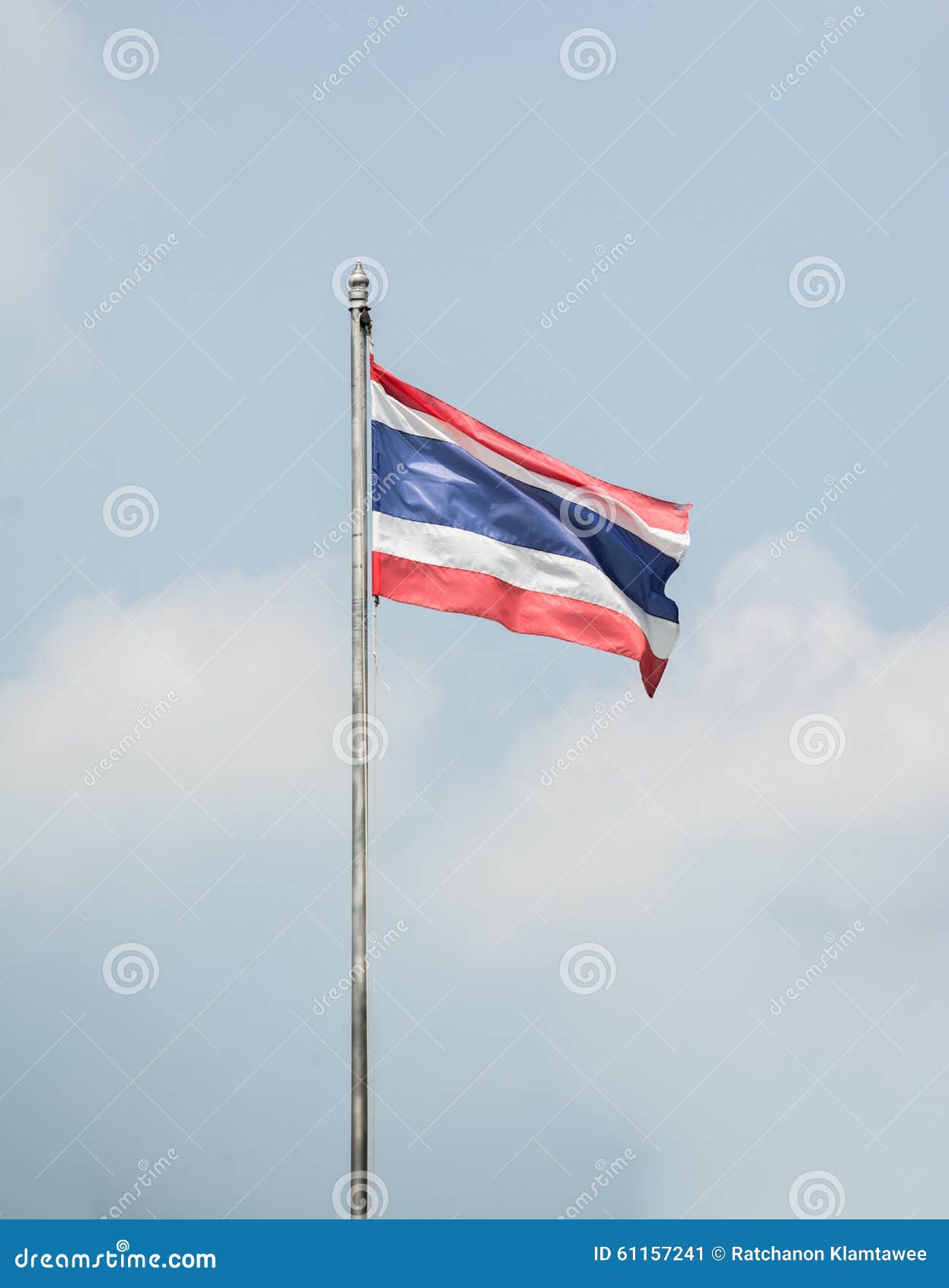 Flag Thailand stock image. Image of thailand, flag, background - 61157241