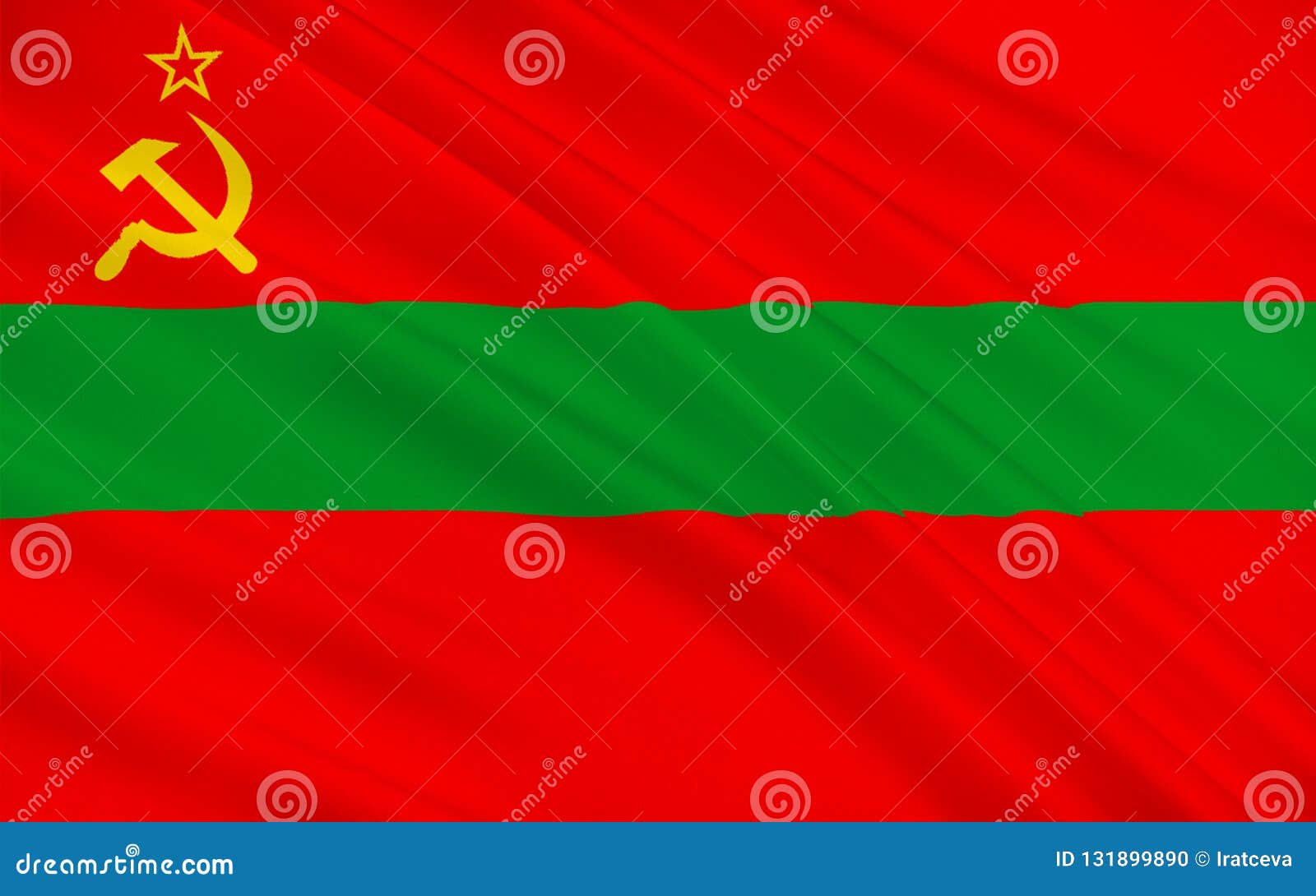 Flag of Transnistria stock illustration. Illustration of background ...