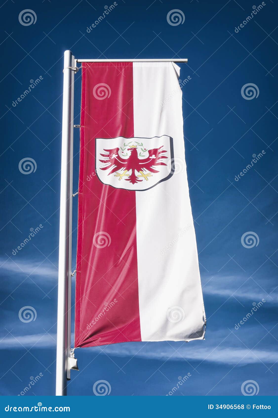 Flag of tyrol stock photo. Image of space, clear, single - 34906568
