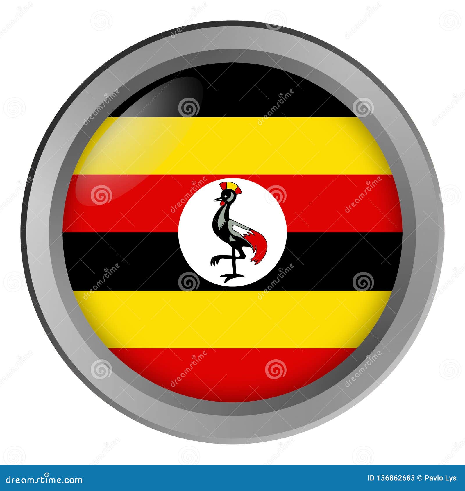 Uganda Round Logos. Vector Illustration | CartoonDealer.com #205015548