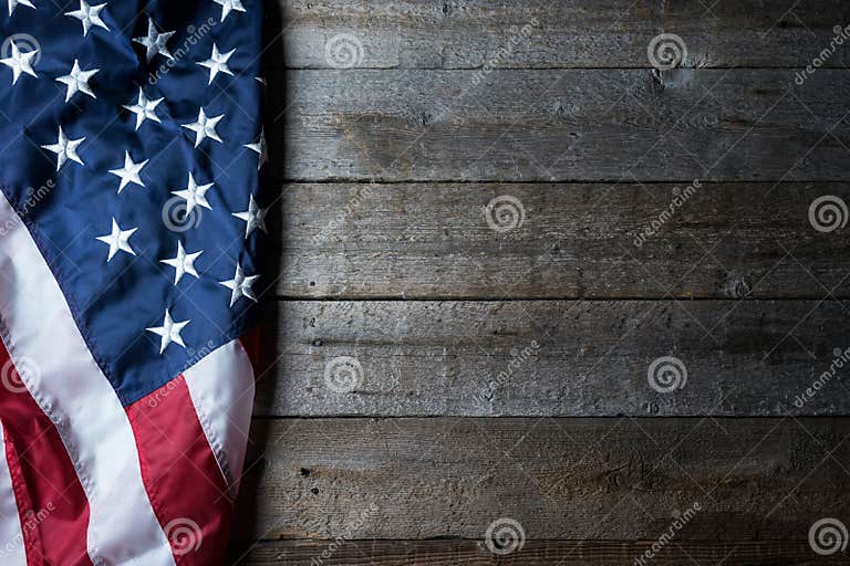 Flag of the USA on Clean Background Stock Photo - Image of rippled ...