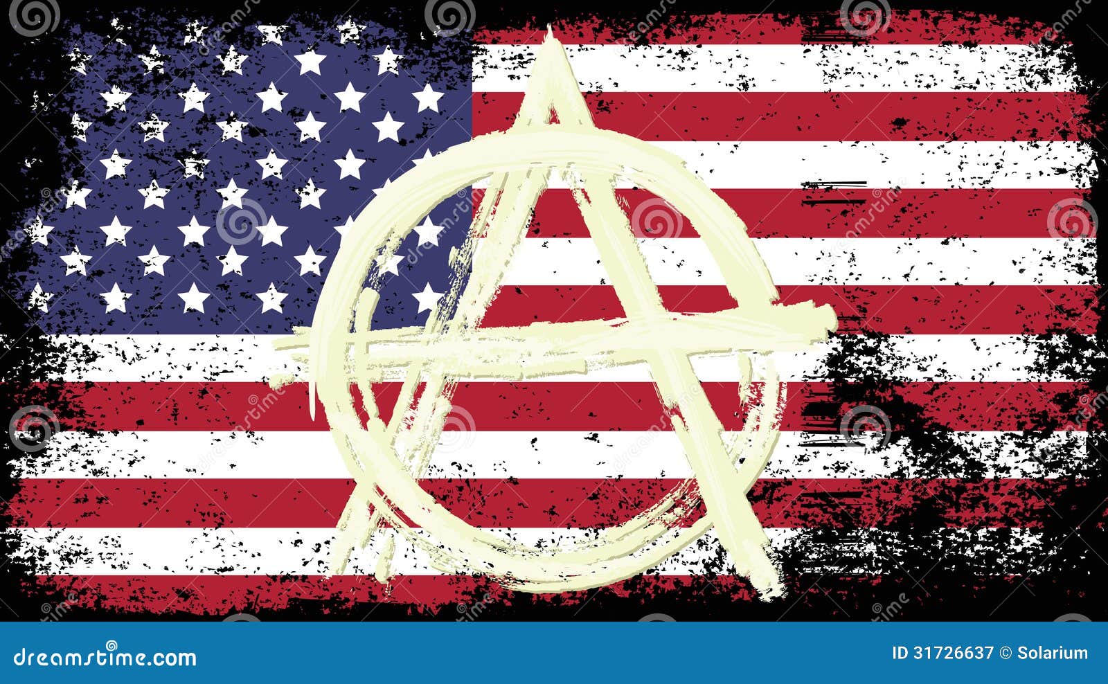 Anarchist Flag American Clipart