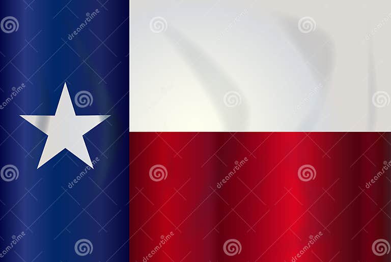 State Flag of Texas stock vector. Illustration of blue - 117498907